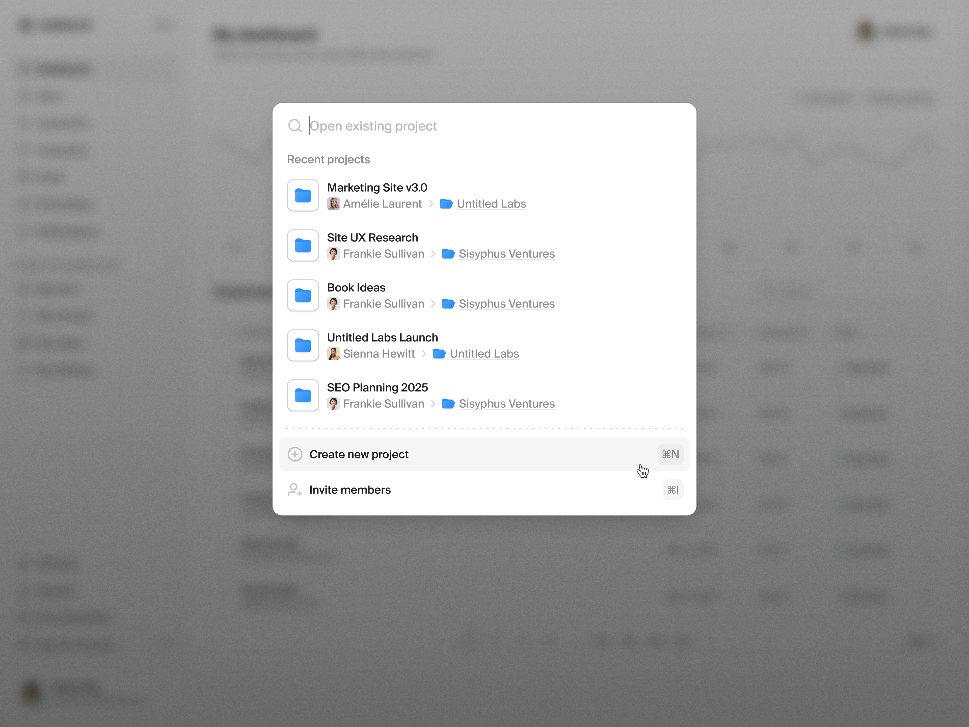 No projects found — Untitled UI by Jordan Hughes® on Dribbble