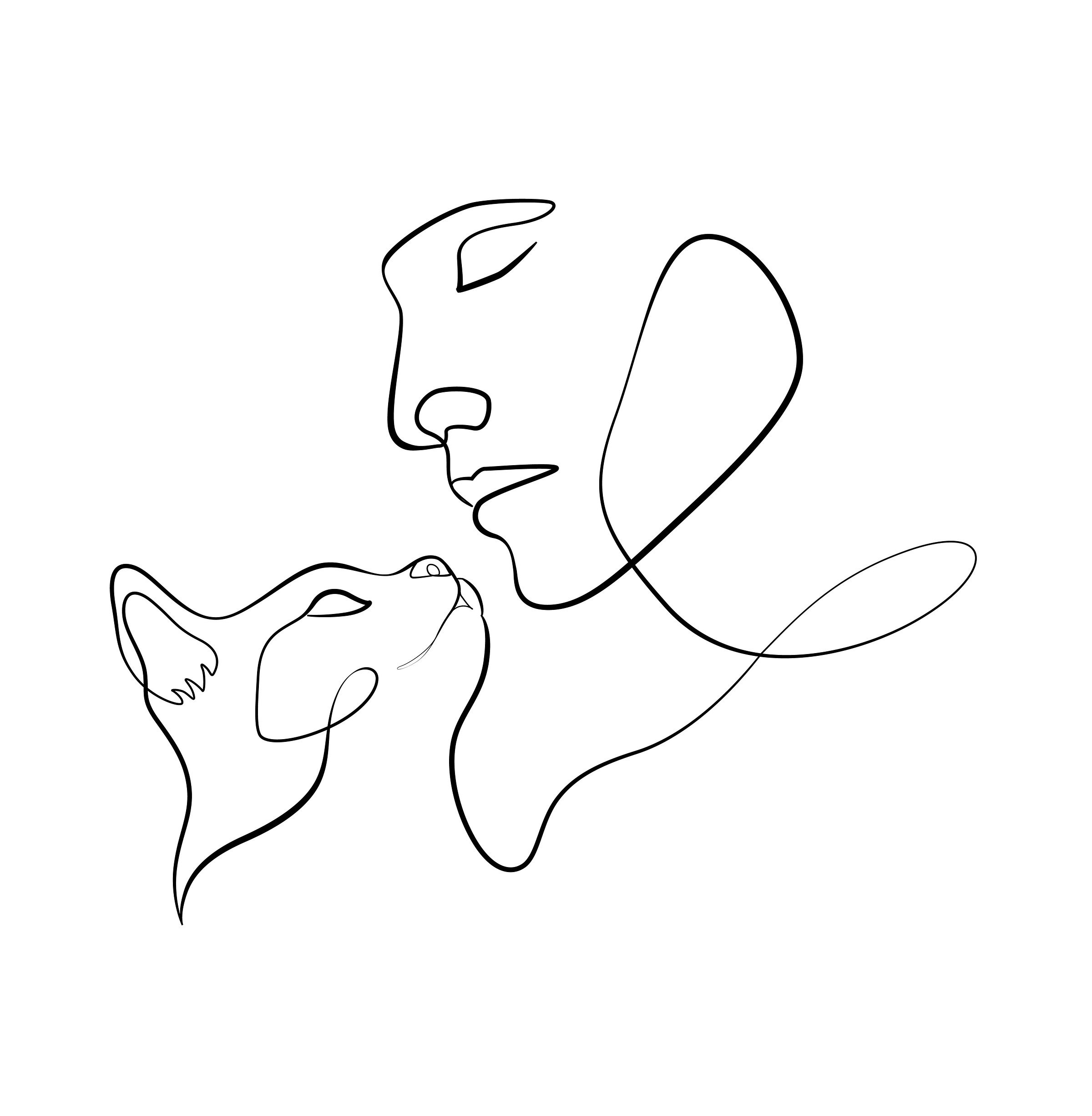 Custom minimalist tattoo art by Get-DesignShop on Dribbble