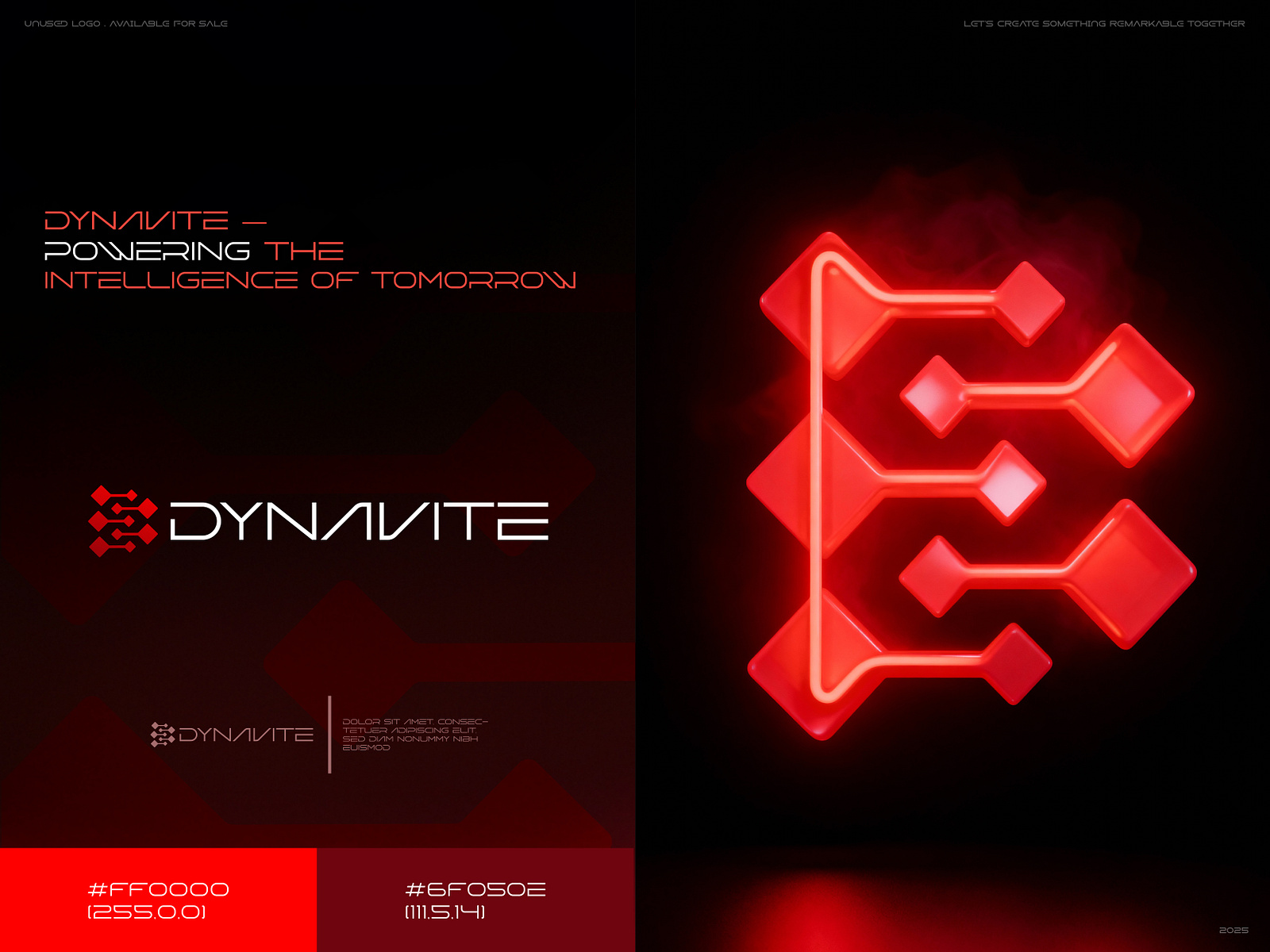 Tech D logo, D logo, D lettermark, D letter logo // For Sale by Anik ...