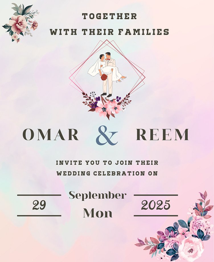 Elegant Wedding Stationery Exploration | Canva Template | by omaima ...