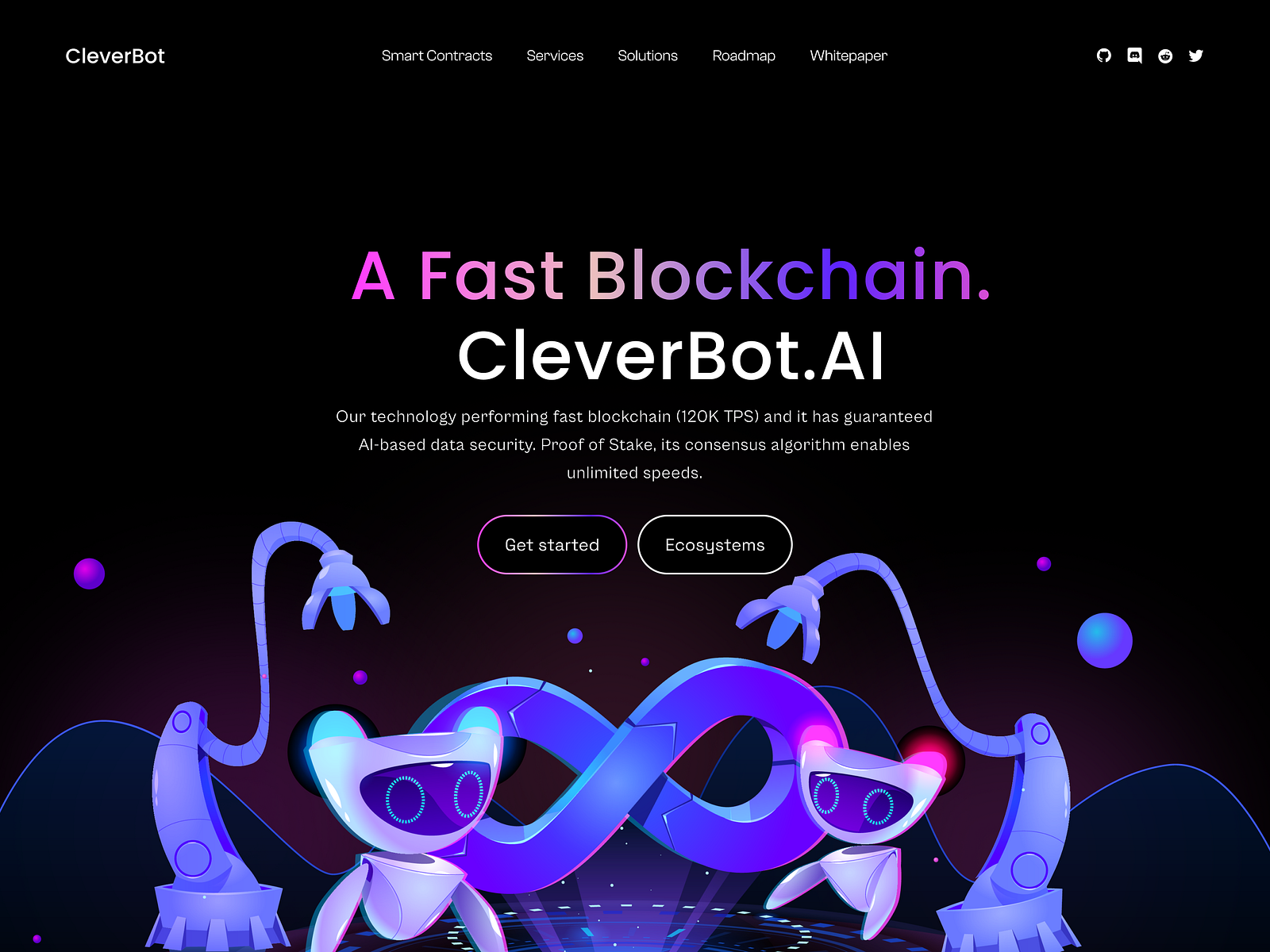 CleverBot.AI by Niki. Aura on Dribbble