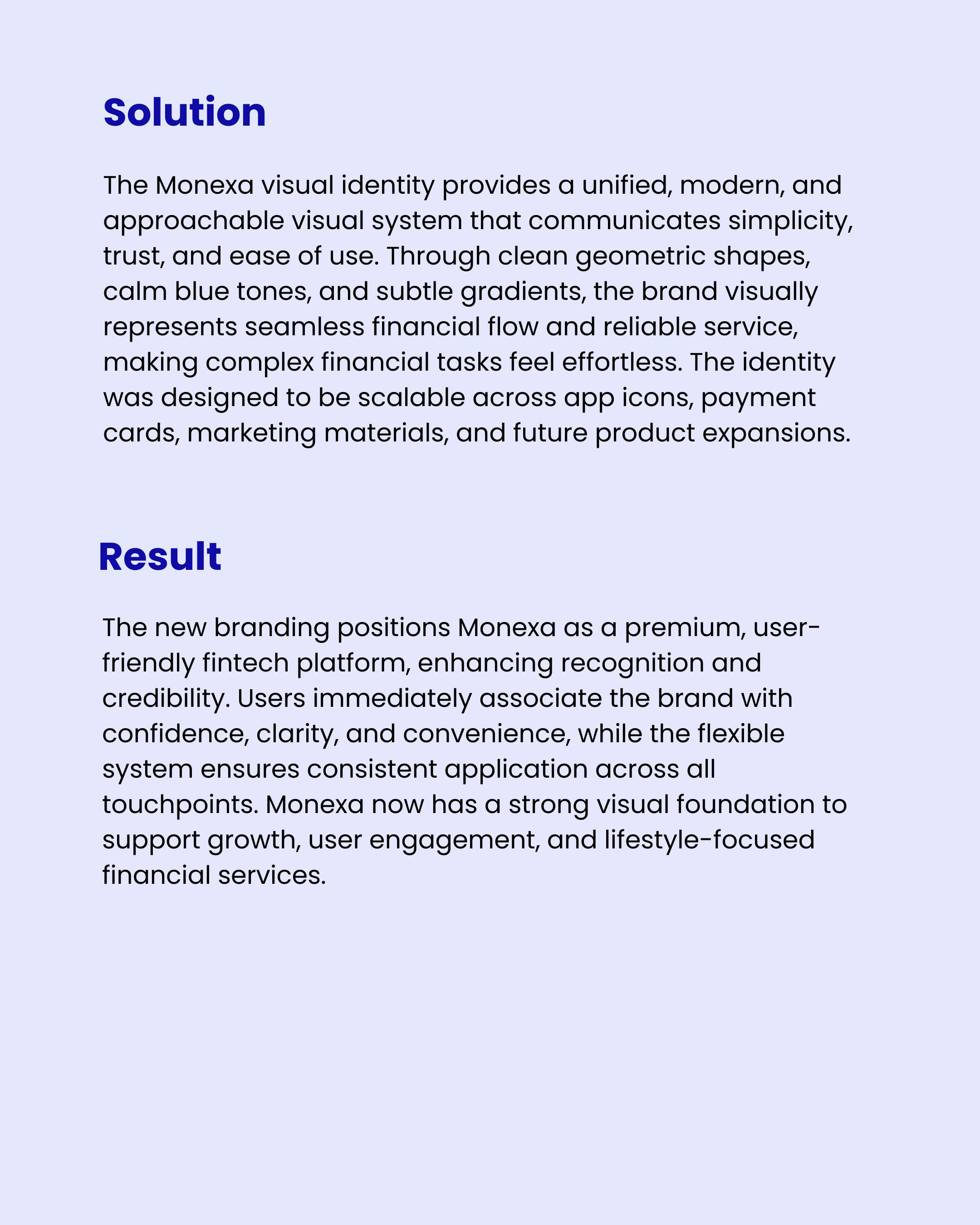 Visual Identity design for Monexa by Blessingclement on Dribbble