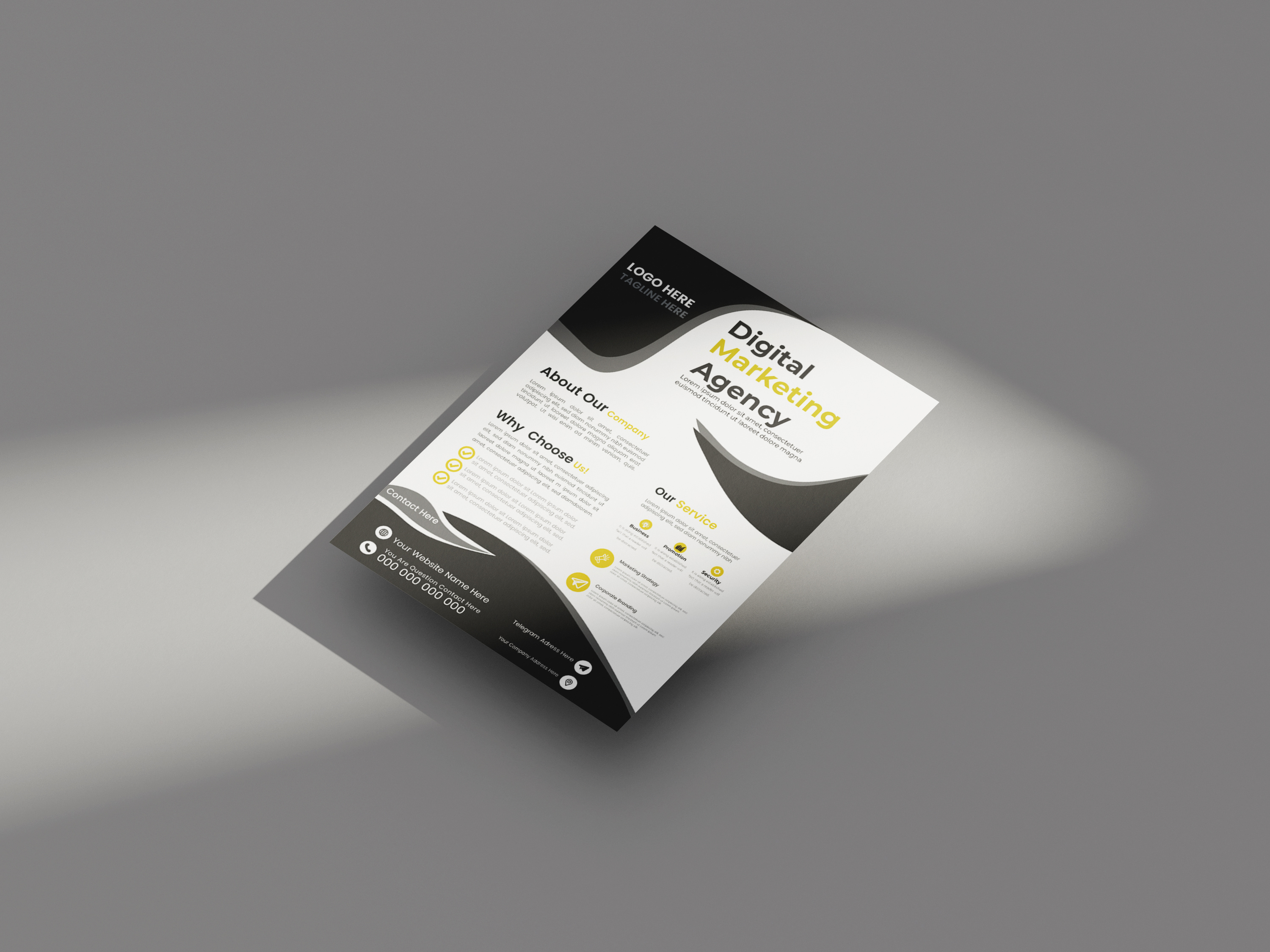 Flyer Design by Sadia's Eclipsera on Dribbble