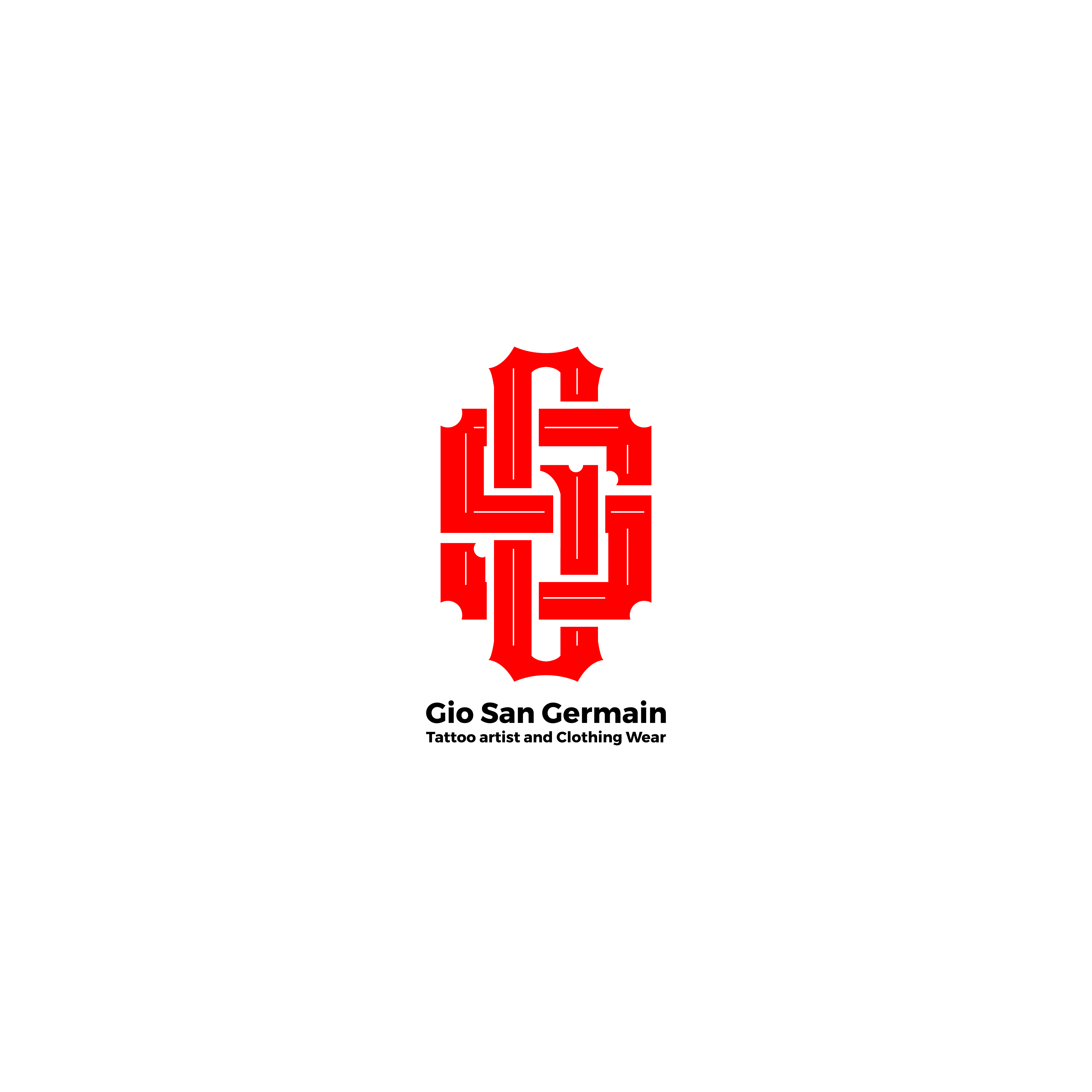 GS Tattoo and Clothing Wear Monogram Logo Concept by Octopus Prime on ...