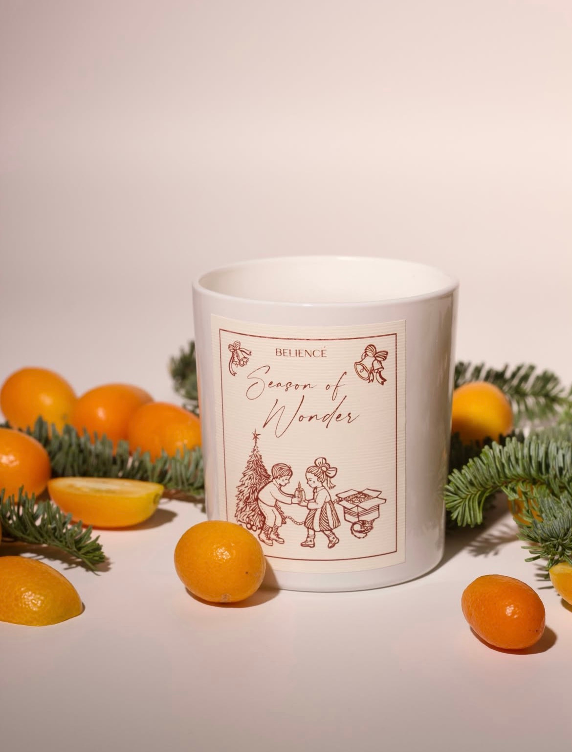 Christmas stickers design for Beliencé by Stanislava on Dribbble