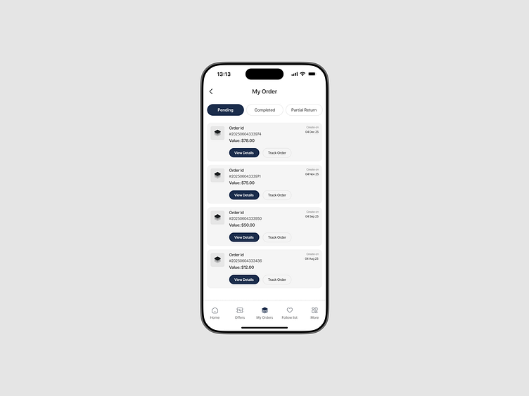 💊 Medicine Delivery App — My Orders Screen by Fazle Rabbi Bishal on ...