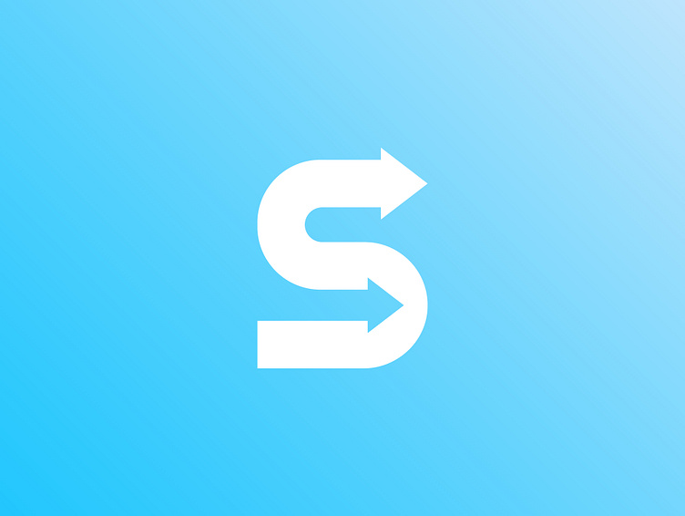 Letter S Arrow Logo Design by Dimas Rahmat on Dribbble