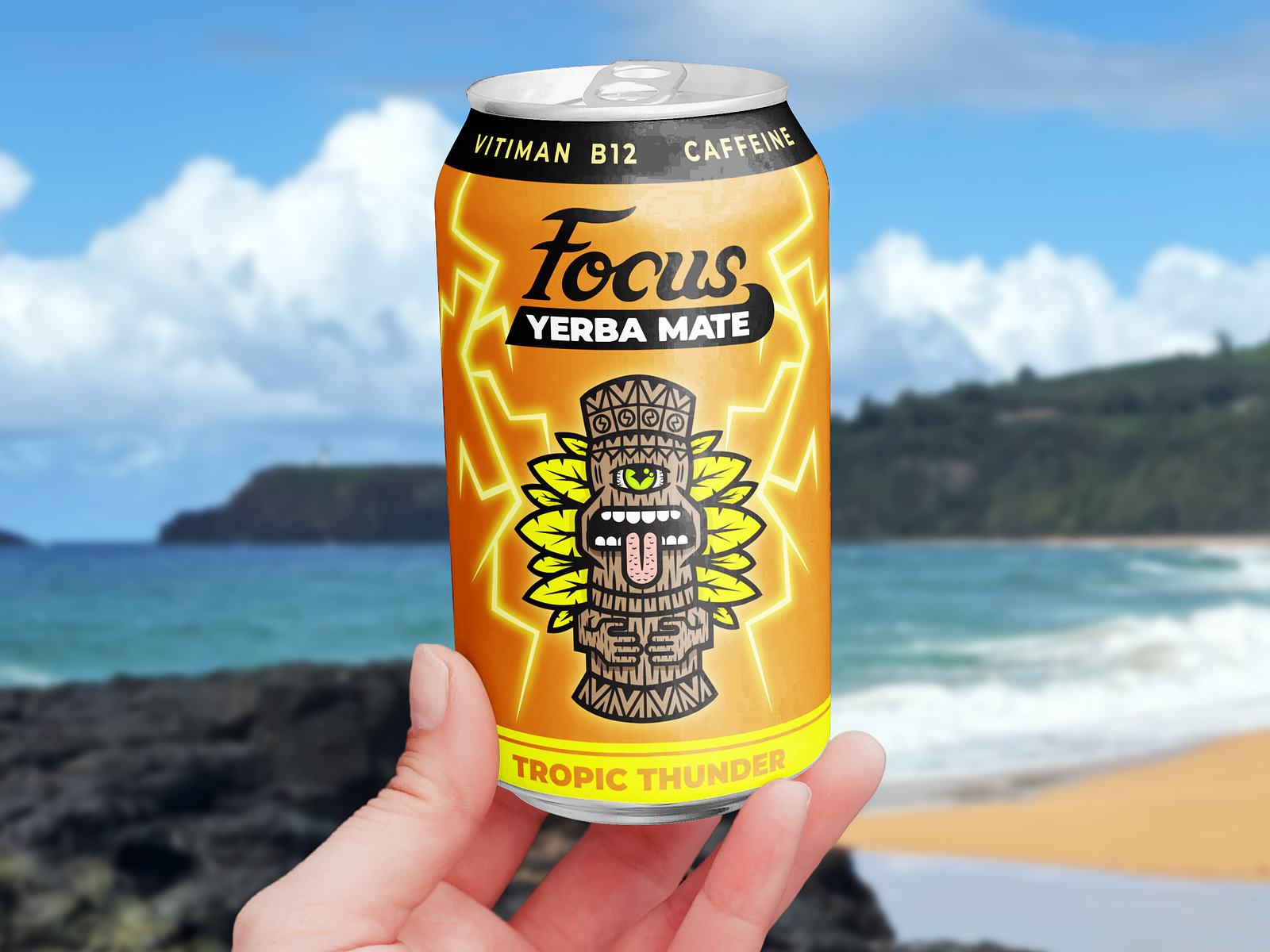 “Focus” Yerba Mate passion project by Nick Somarriba on Dribbble