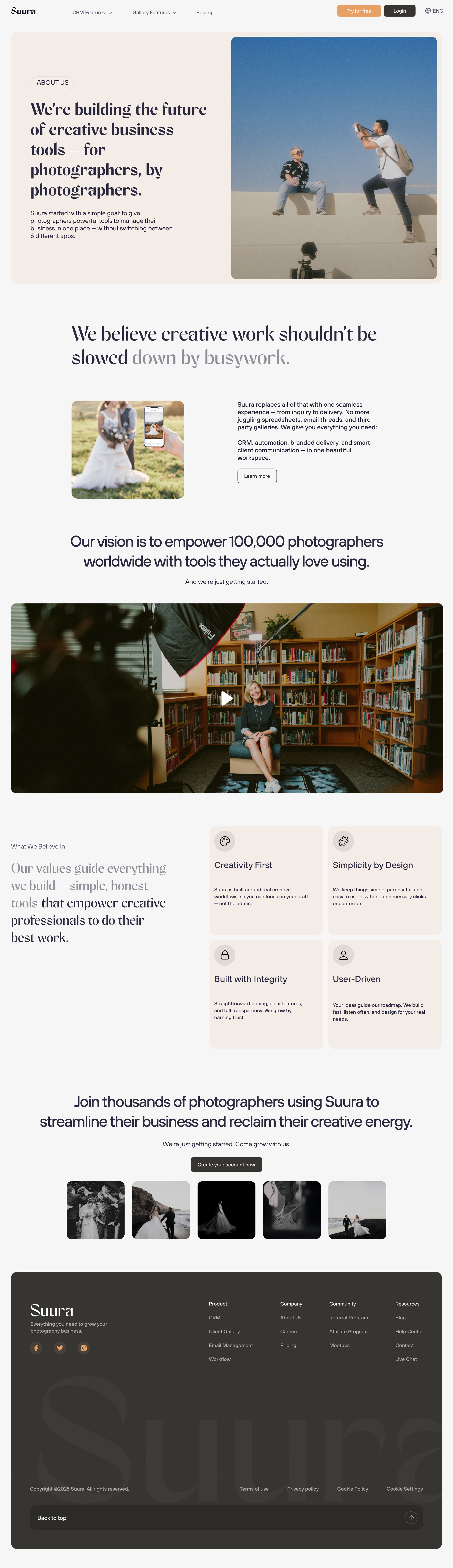 About Us Page UI Design by Faizan on Dribbble