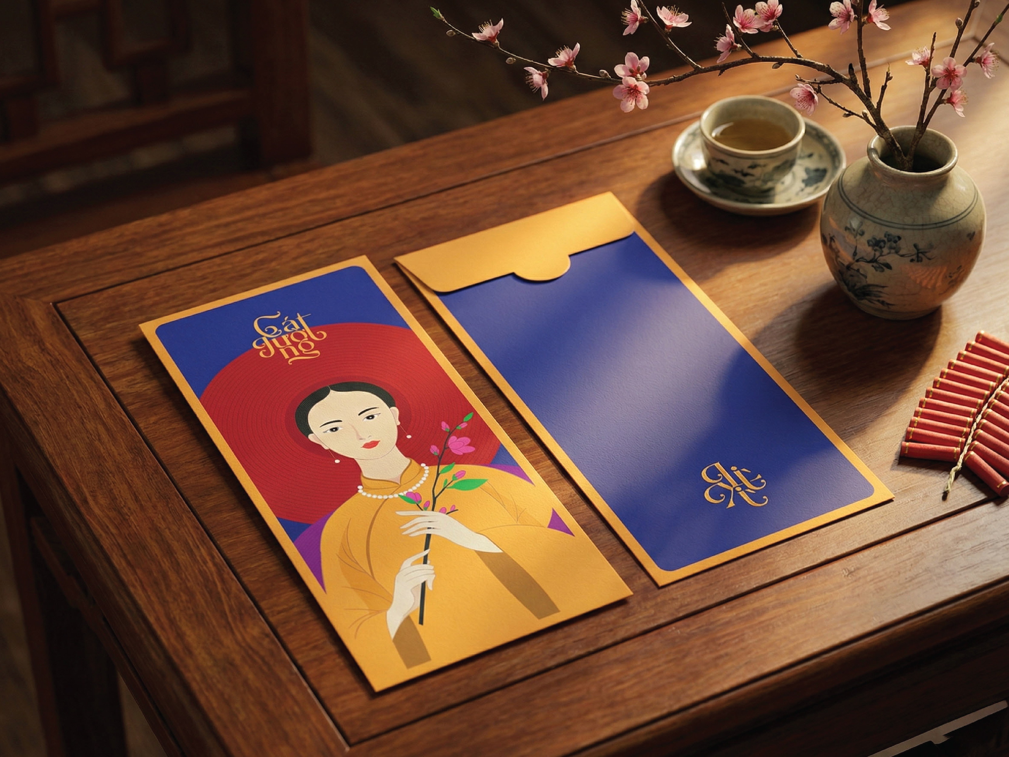 Phú Quý – Cát Tường Premium Lunar New Year Red Envelope Design by Hung ...