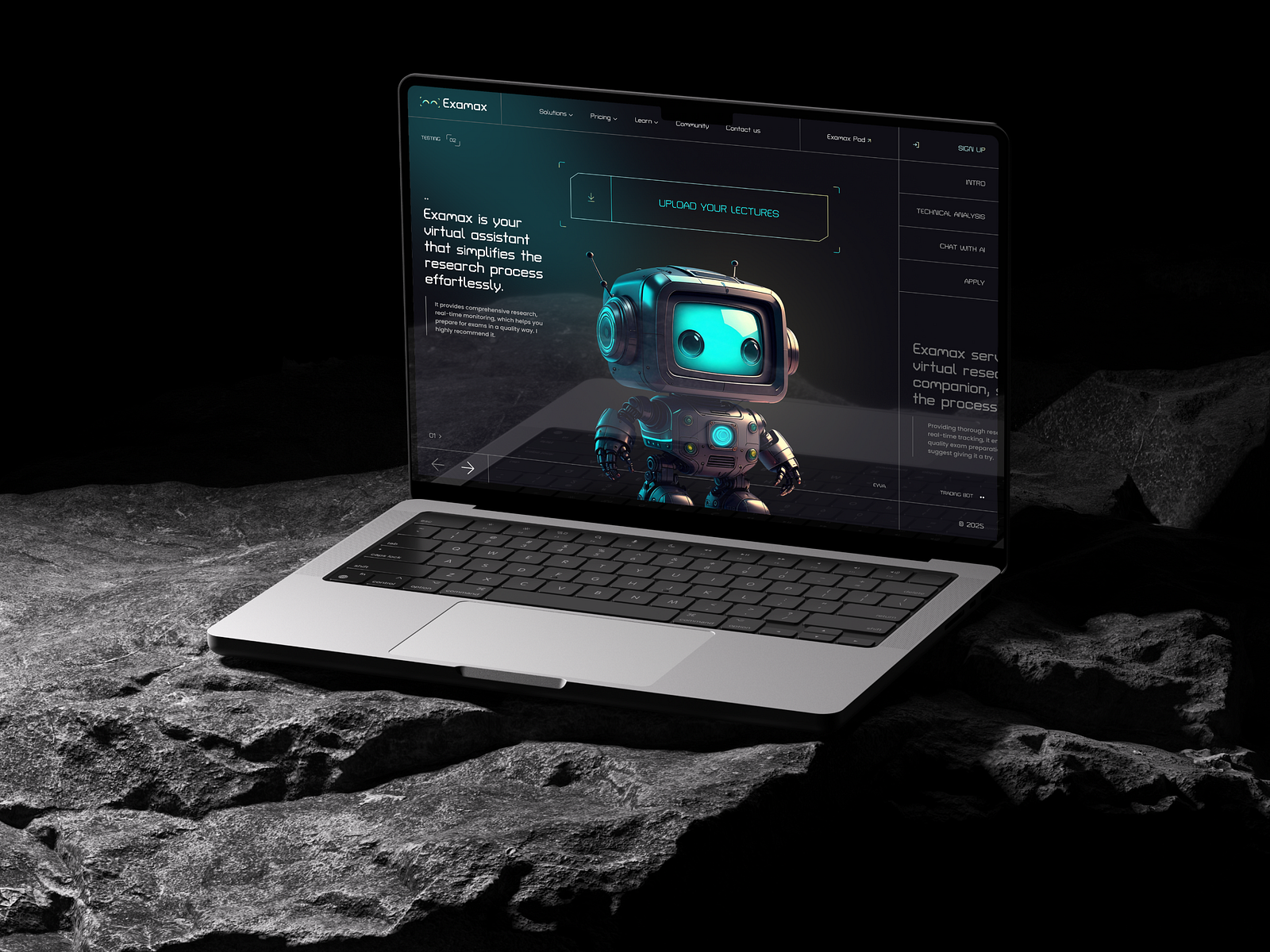 Examax Bot AI by Yaroslav Tolstykh on Dribbble