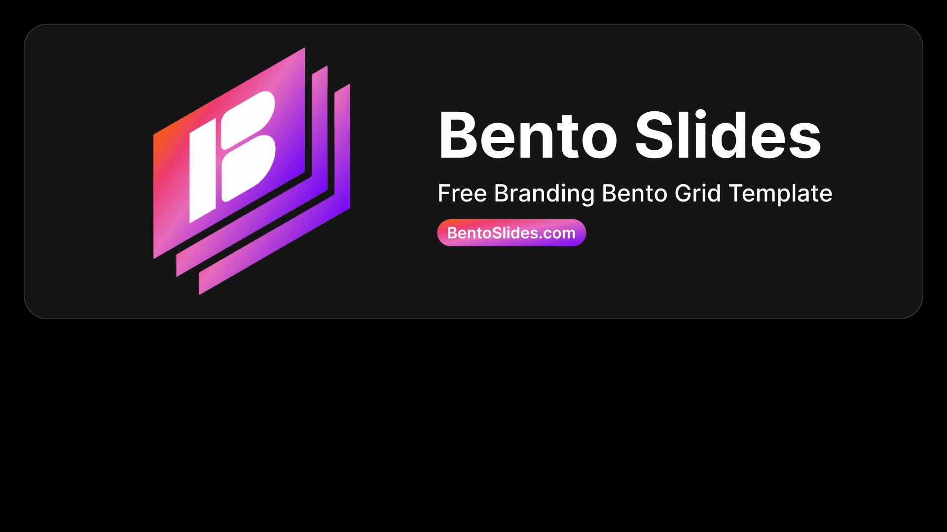 Branding Bento Grid Template by Bento Slides on Dribbble