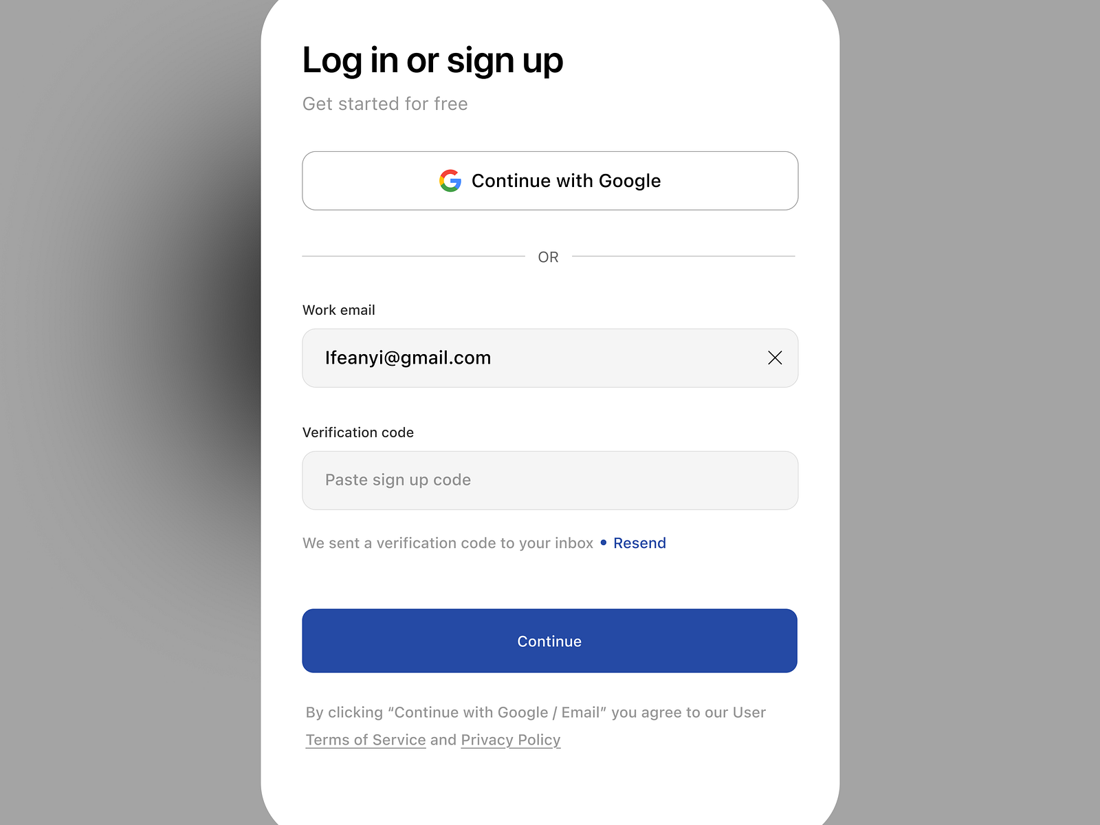 Login/Signup by Master Ifeanyi on Dribbble
