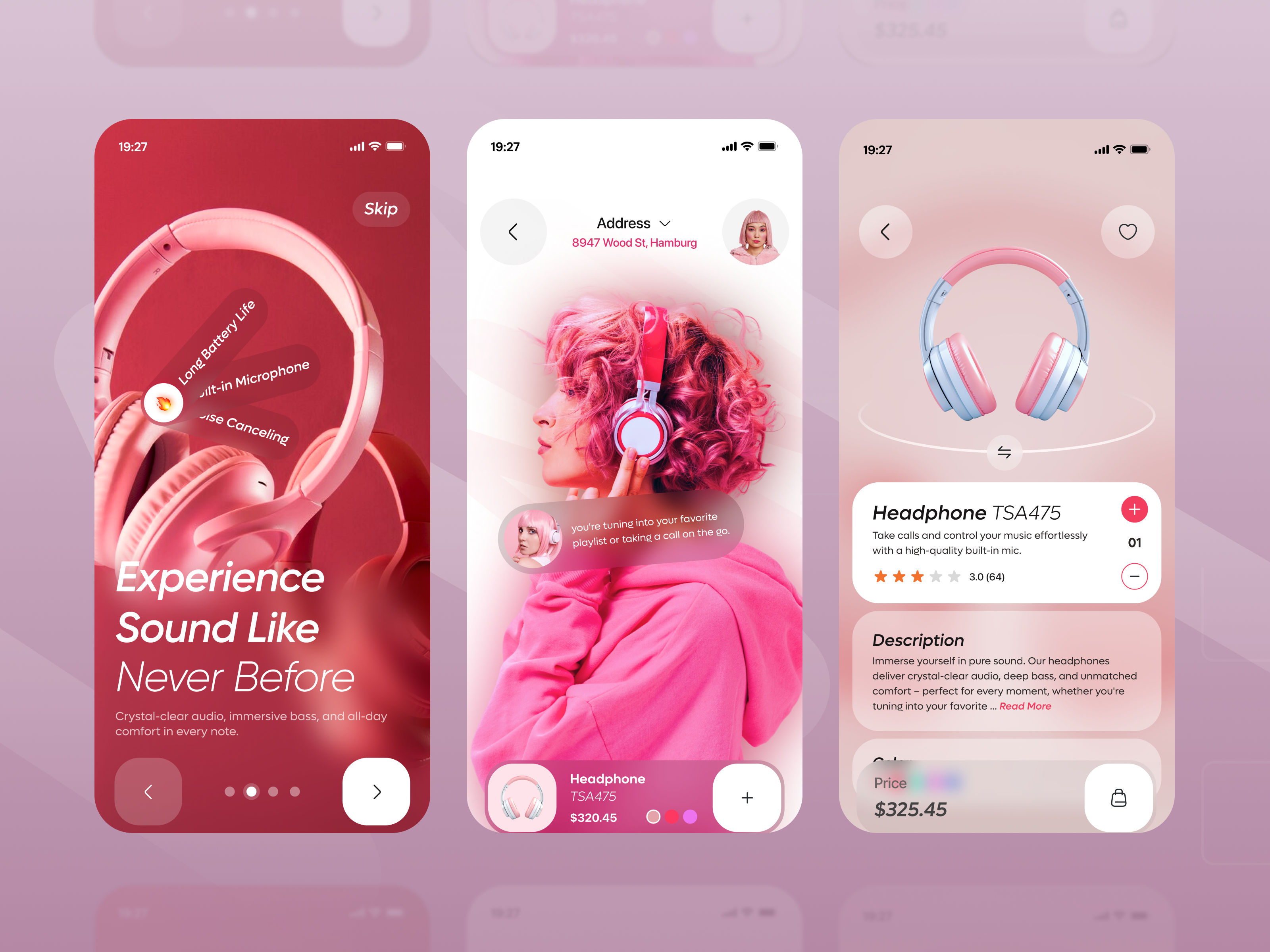 e-commerce mobile application ui design by Roohi Koohi on Dribbble