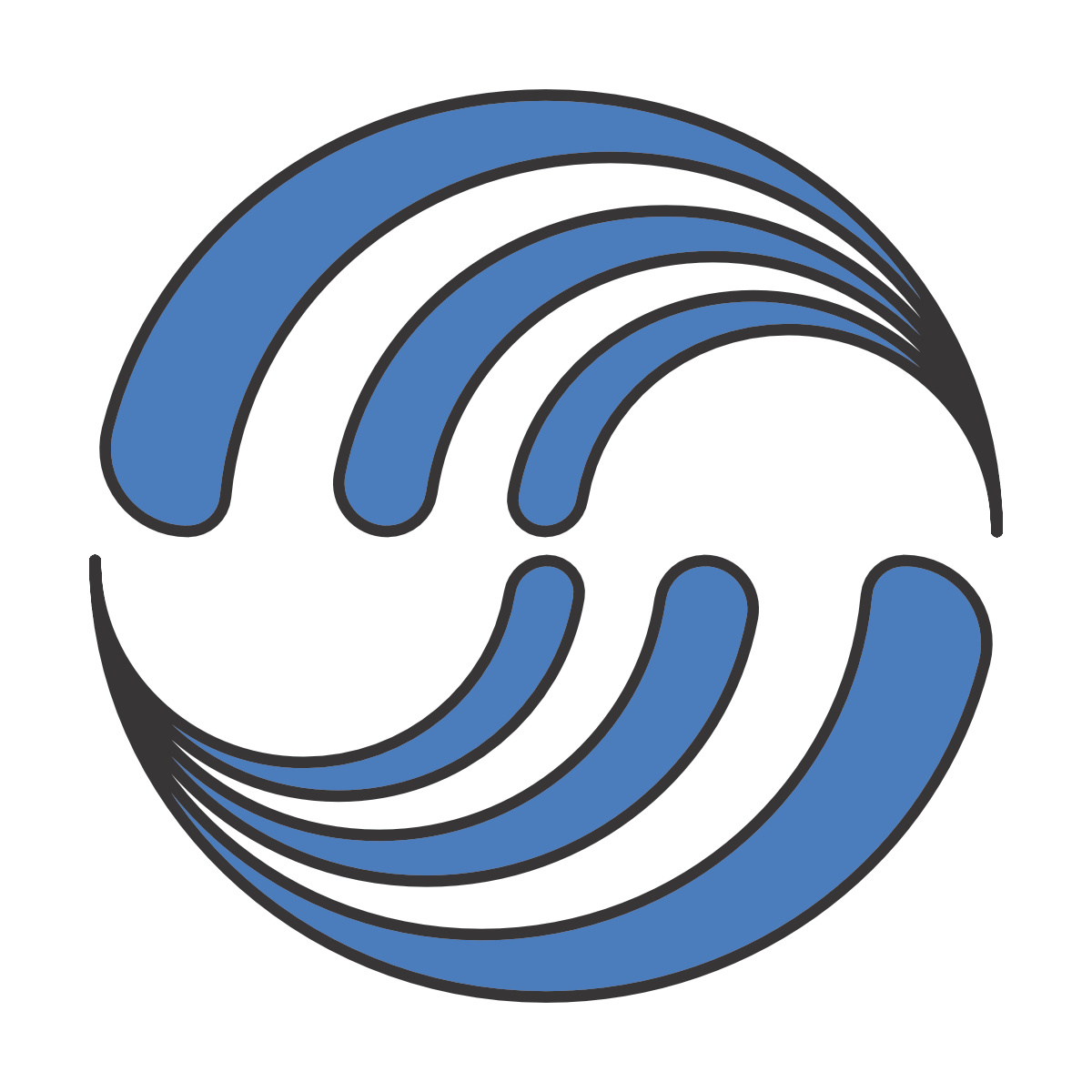 Circular logo Practice by Muhammad Huzaifa on Dribbble