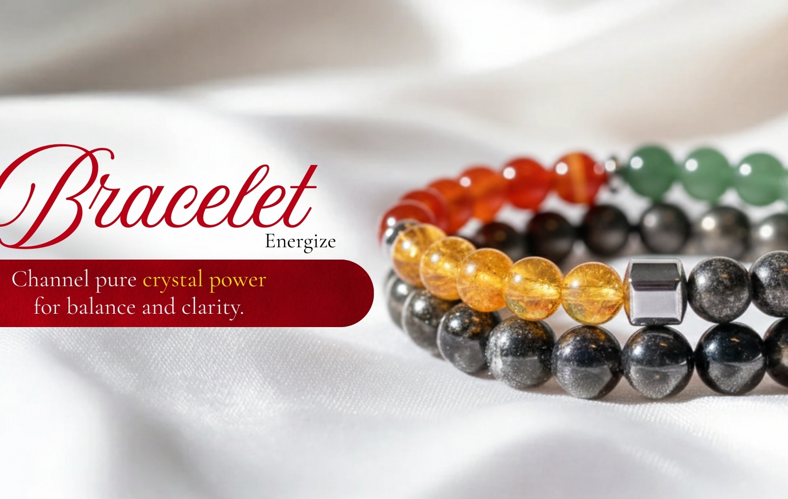 Crystal power bracelet banner by Stackforword Designer on Dribbble