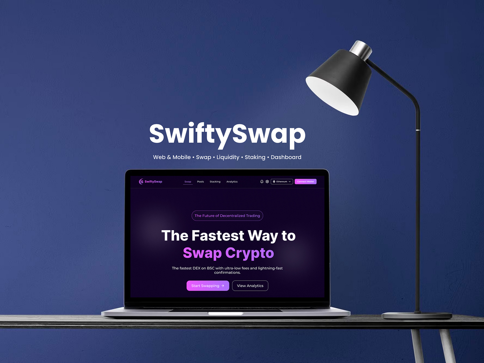 SwiftySwap — UX/UI Design for Crypto DEX by Thach Nguyen on Dribbble