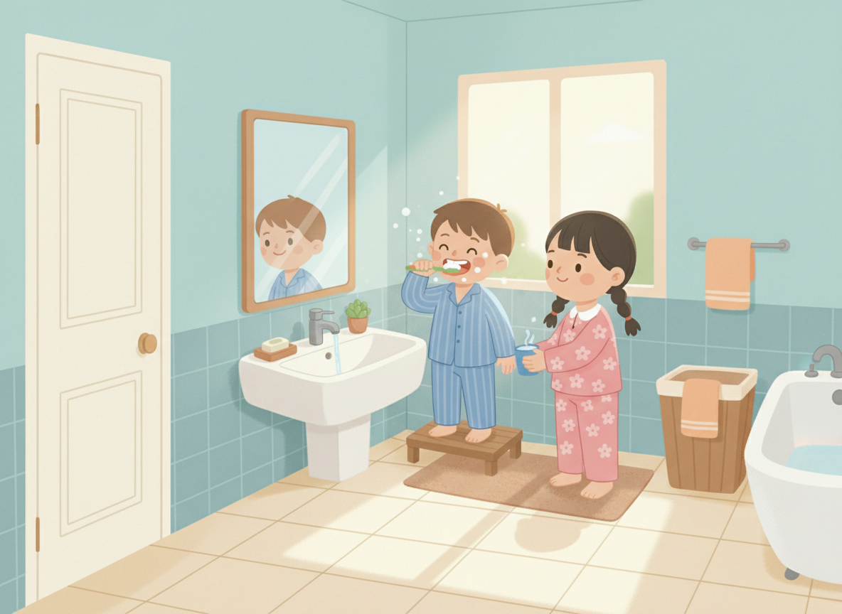 Cute Kids Health & Hygiene Illustration Series by Xin Yan on Dribbble