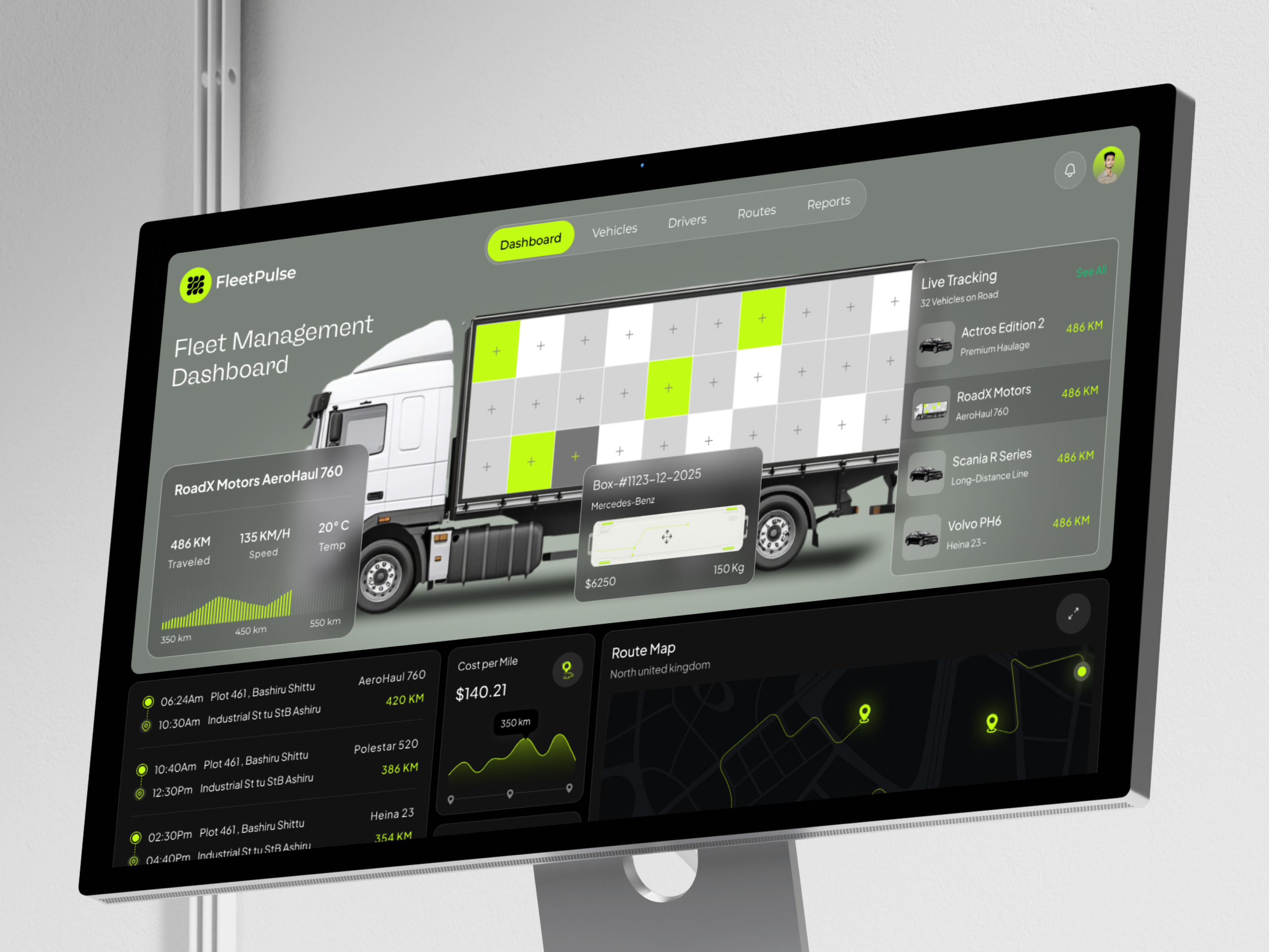Fleet Management UI/UX Design by ExpertSquad by Expert Squad - UI UX ...