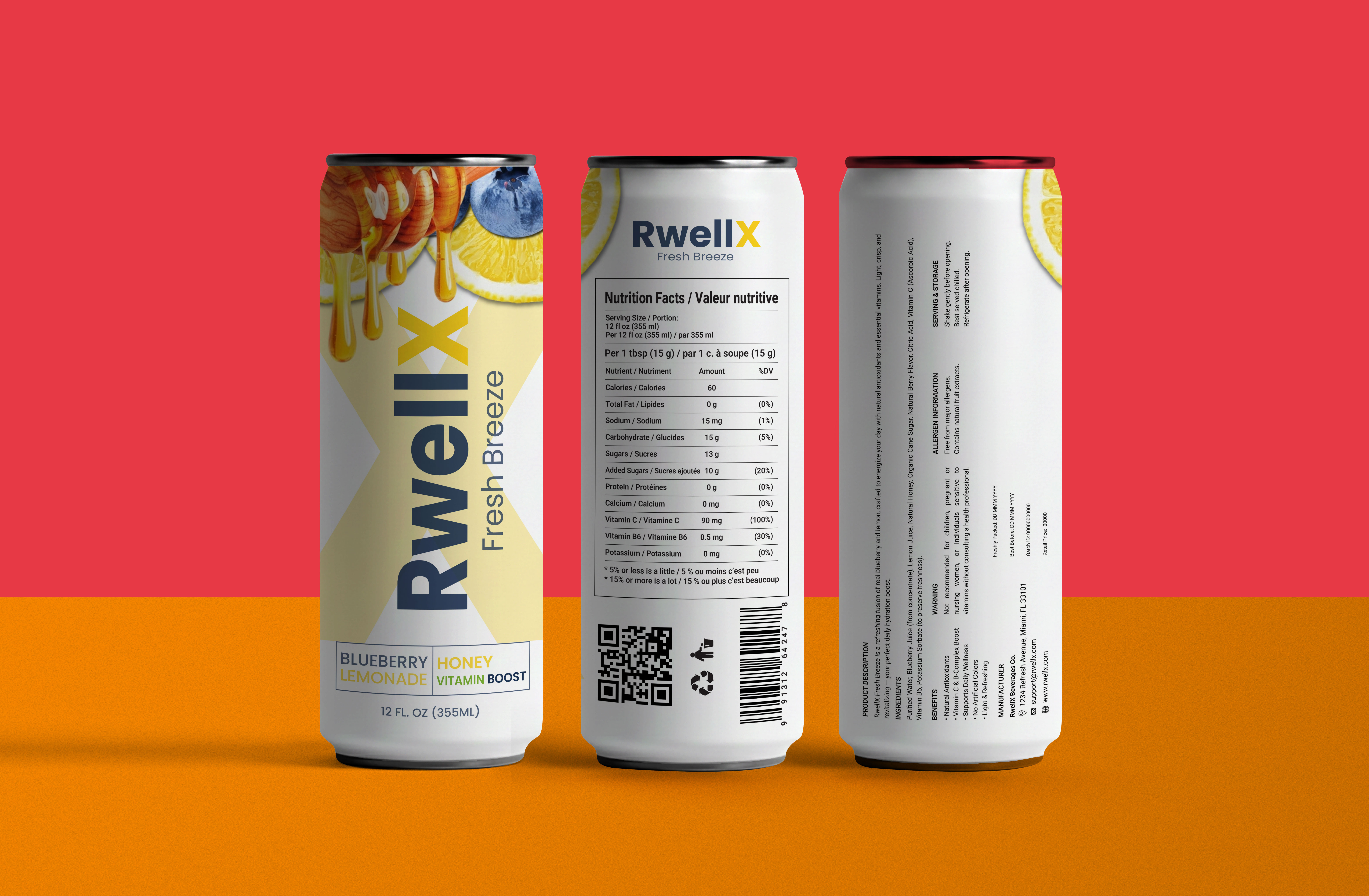Beverage Can Label Packaging & Branding Design by Zahangir Hossain on ...