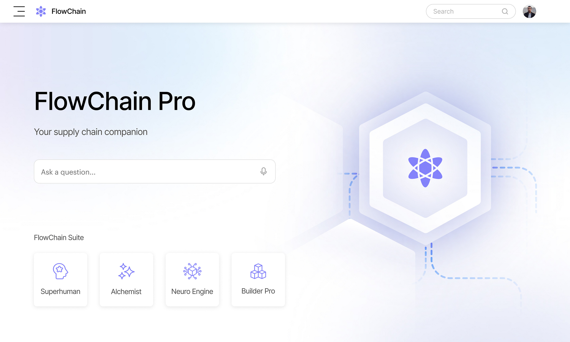 SaaS AI Supply Chain | Landing Page | Website Design | Minimal by Delta ...