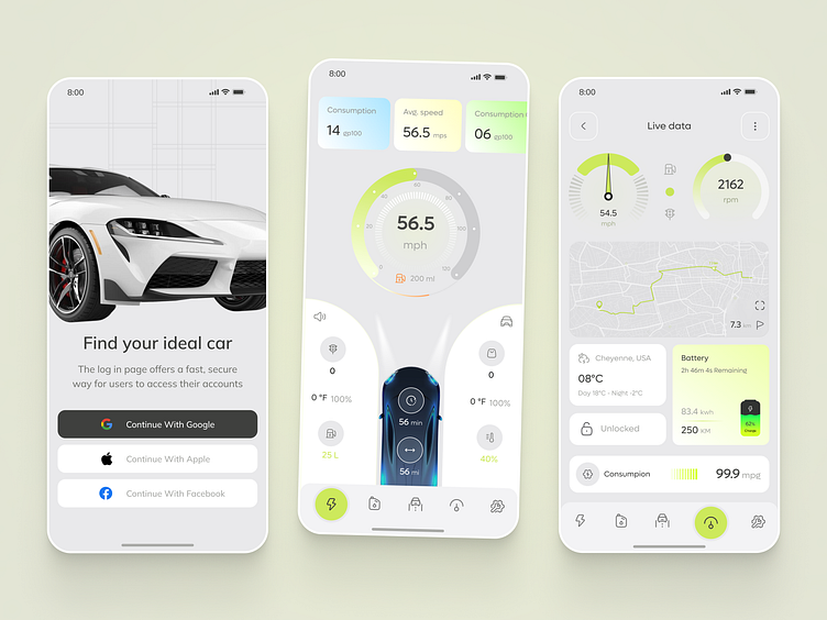 AI Car Scanner Mobile App by Imran Hossen for NexUX Lab on Dribbble