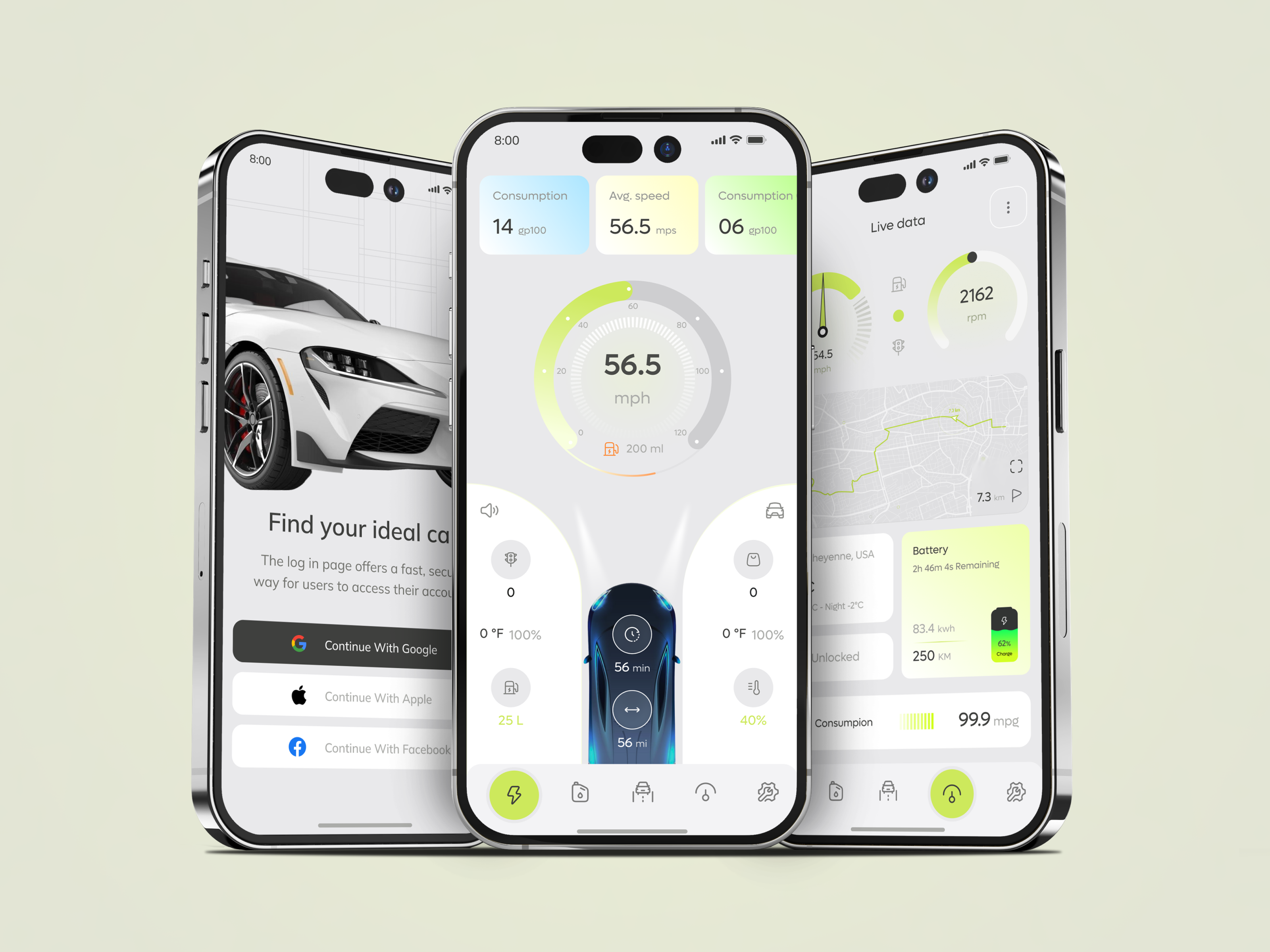AI Car Scanner Mobile App by Imran Hossen for NexUX Lab on Dribbble