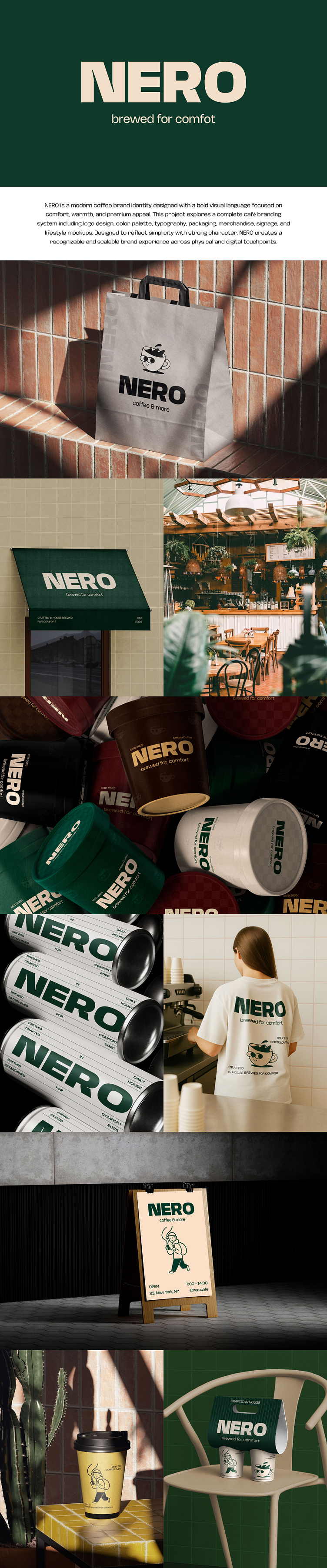 Nero Coffee - Logo Branding by Grivox Design Studio on Dribbble