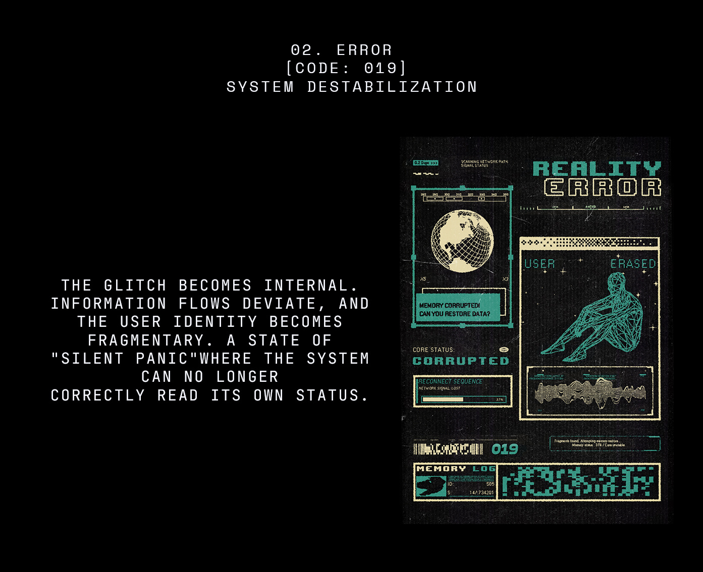 Reality Error: Cyberpunk Poster Series by Gevorg Harutyunyan on Dribbble