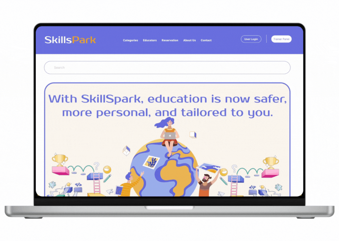 SkillSpark – Instructor Booking App | UI/UX Case Study by Nurşah ...