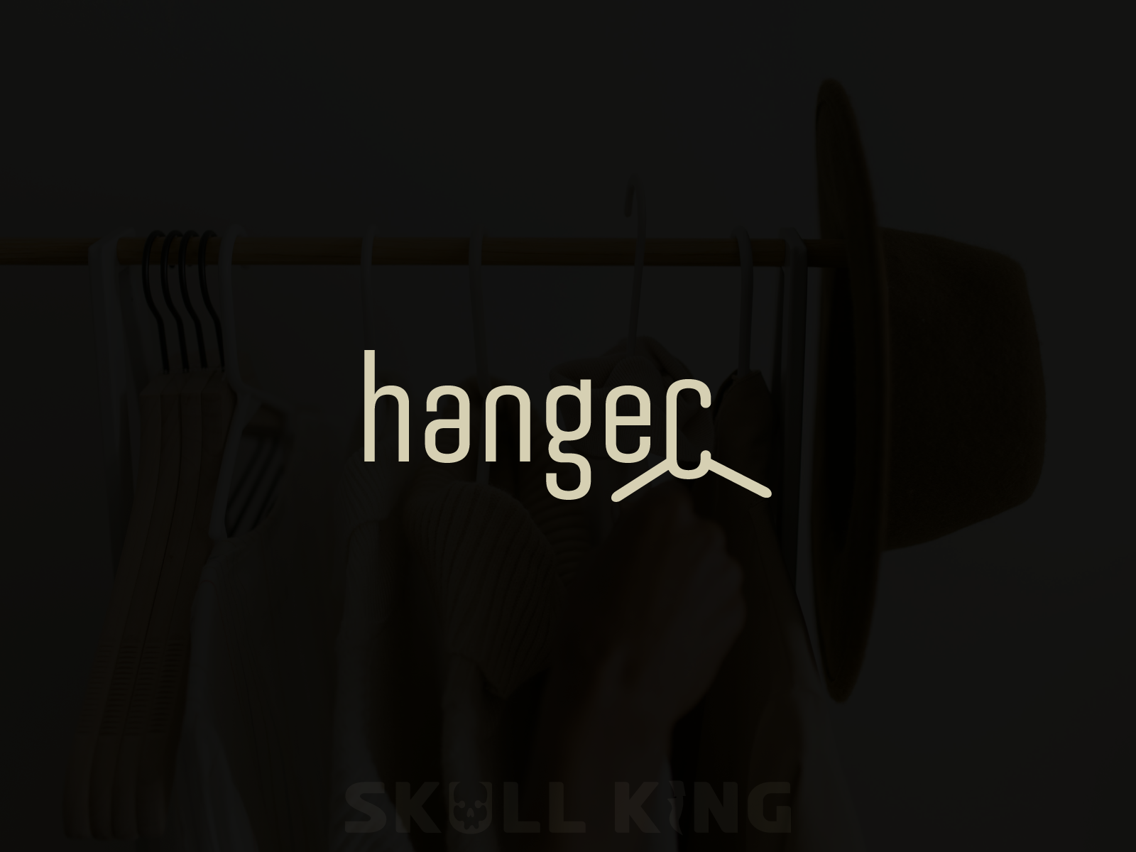 hanger logo by Skull King on Dribbble