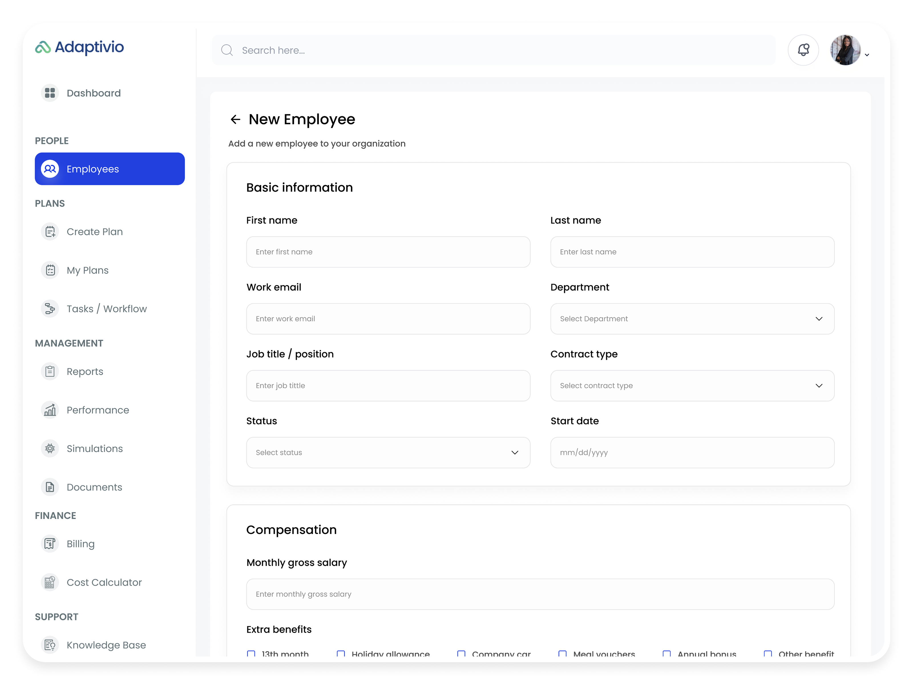 Enterprise SaaS Platform to manage employee Finance warrant by Rizwan ...