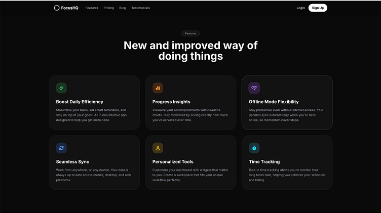 Project Management Product Landing Page by FluxDesign Lab on Dribbble
