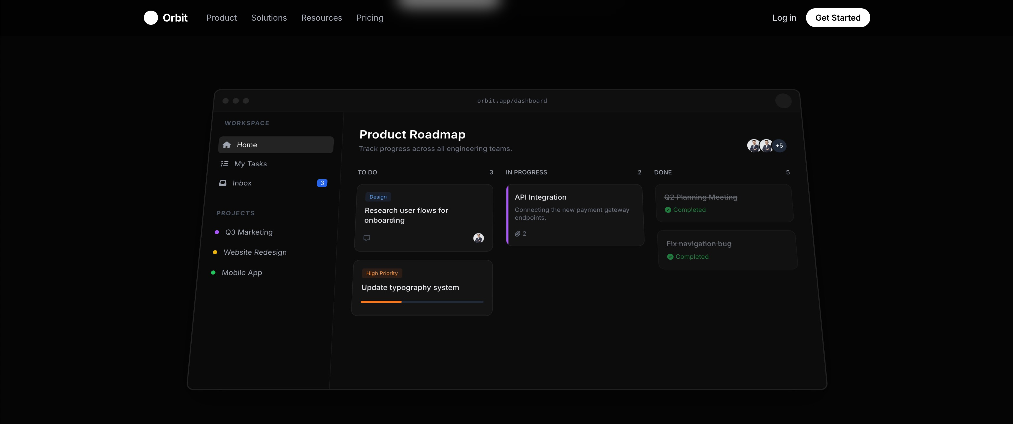 Landing Page For Project Management Product by FluxDesign Lab on Dribbble