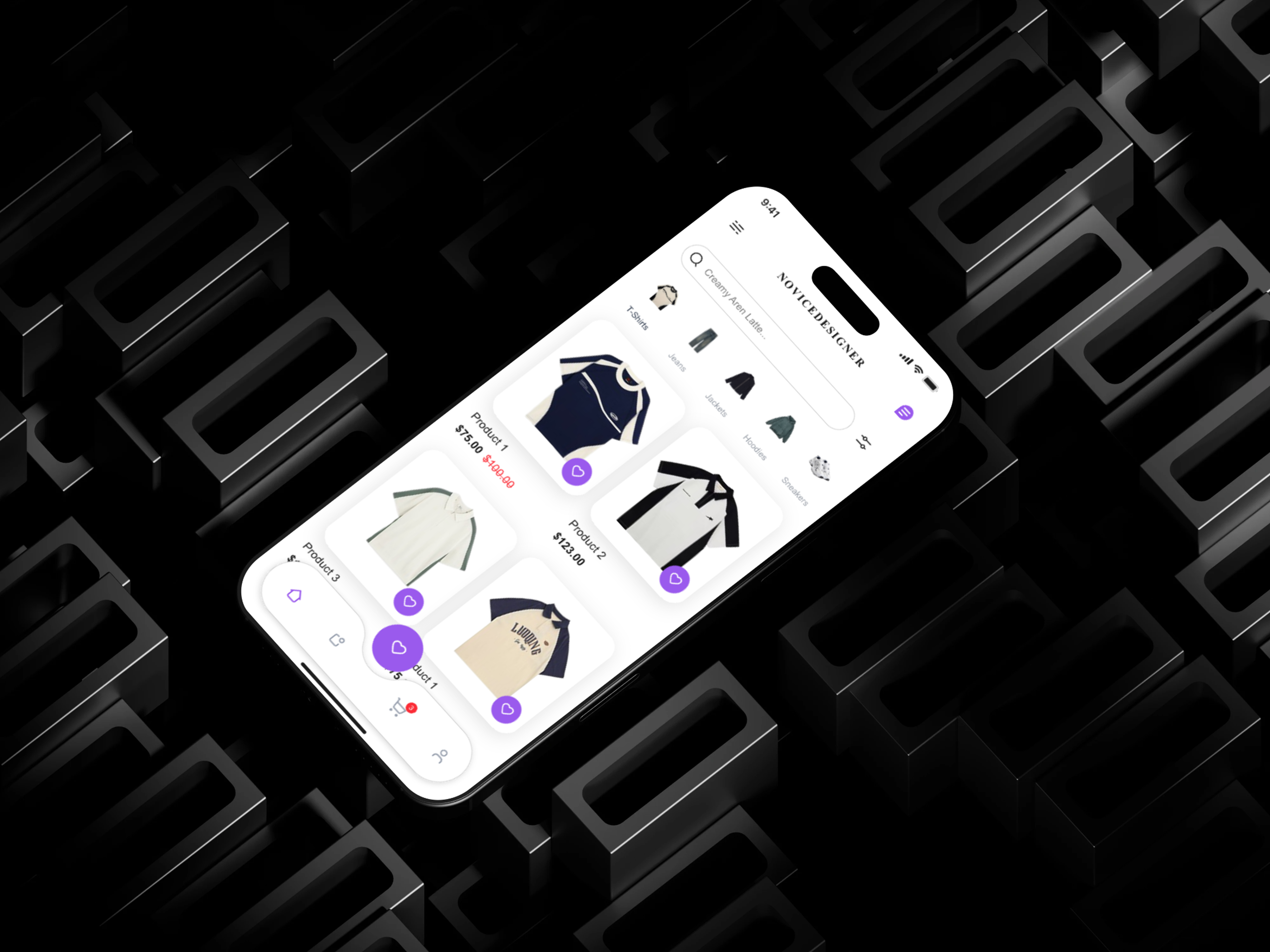 "NOVICEDESIGNER" - Modern Fashion Store UI by Riyanto Febrian | Novice ...