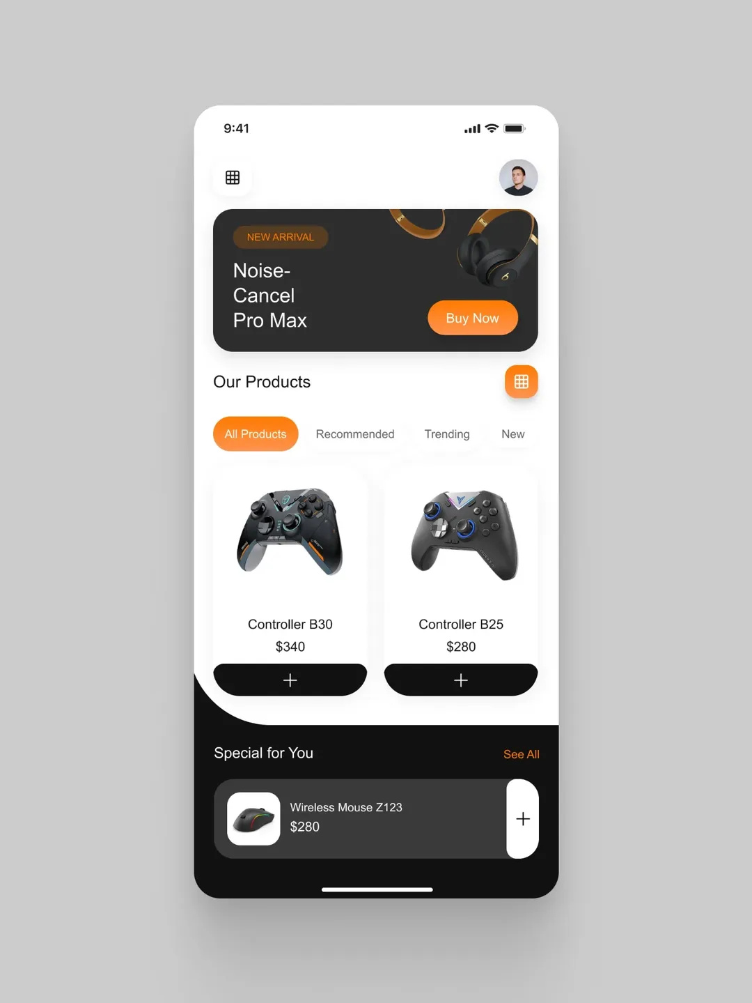 "AeroX One" - High-Tech Product & Shop UI by Riyanto Febrian | Novice ...