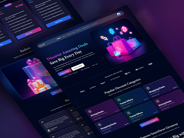 Rewards & Savings Platform by Equitysoft Technologies on Dribbble