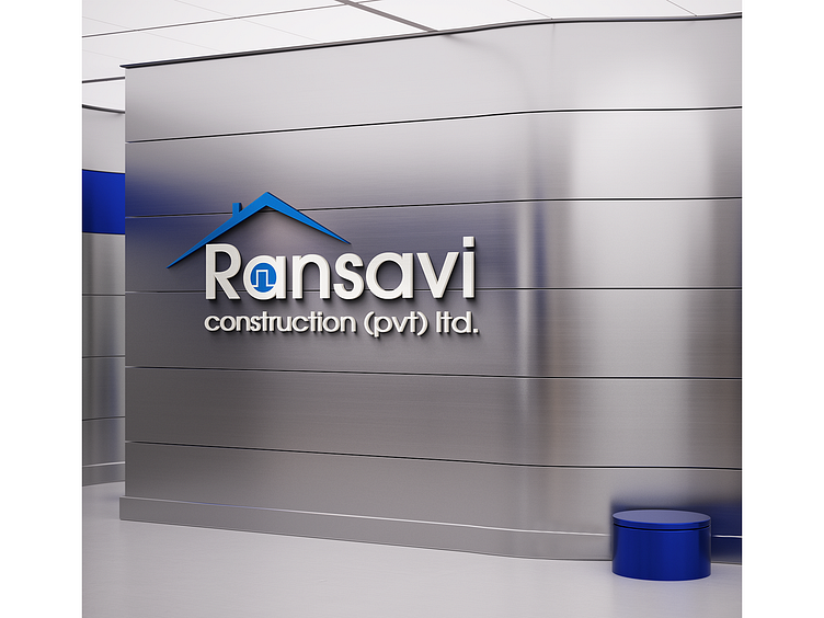 Logo Mockup Design | Construction by Gimhan Kavinda on Dribbble