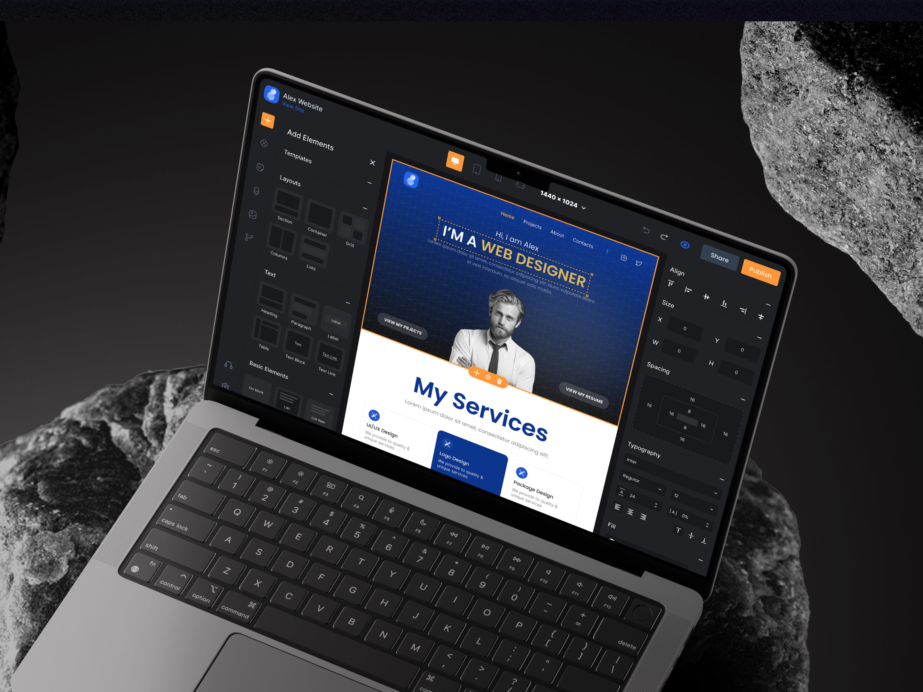 No-Code Website Builder - Modern Web Experience by Asiq M. for Netro ...