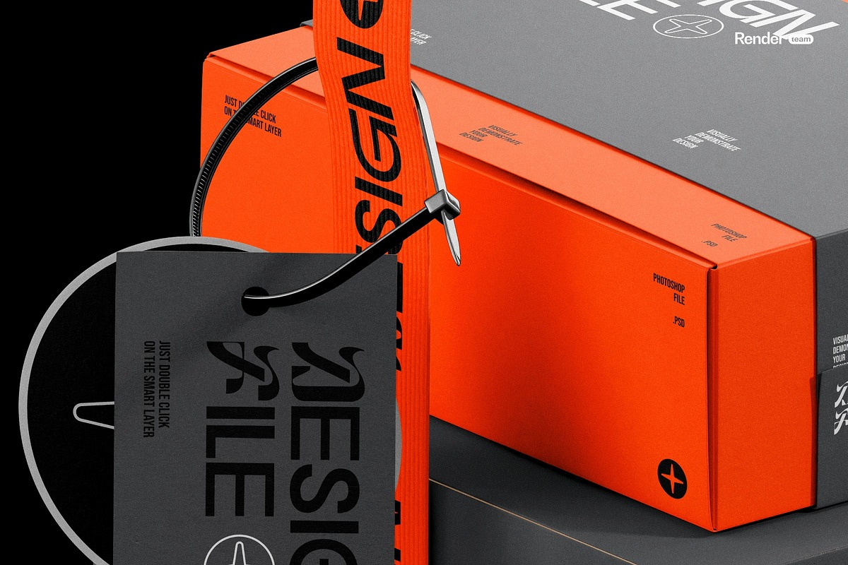 Box Mockup PSD by Browni William on Dribbble