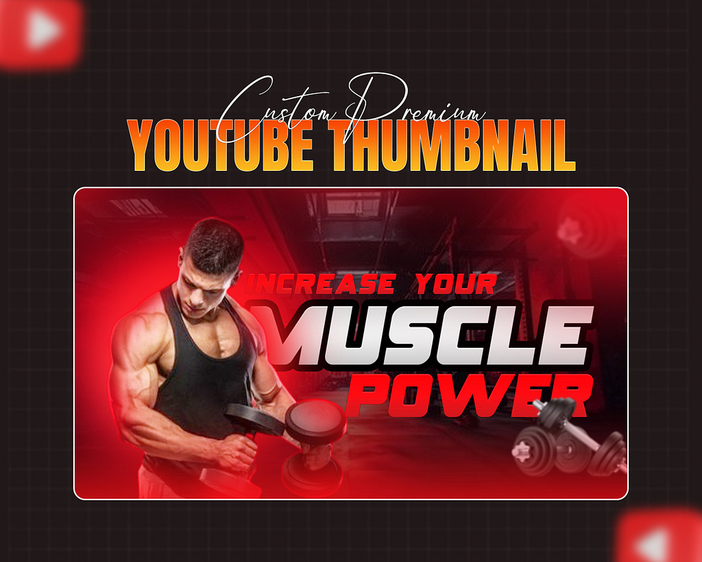 Increase Your Muscle Power Naturally by Md Sumon Ahmed Bhuiyan on Dribbble