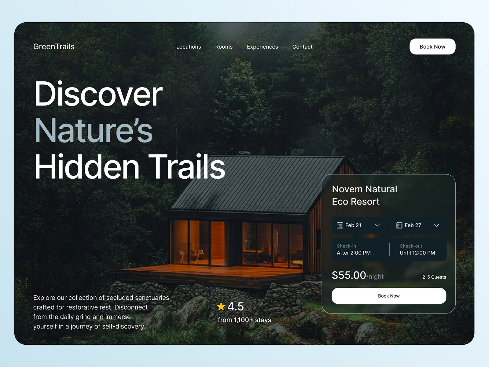 Travel Website Hero Section Design by fahim hossain on Dribbble