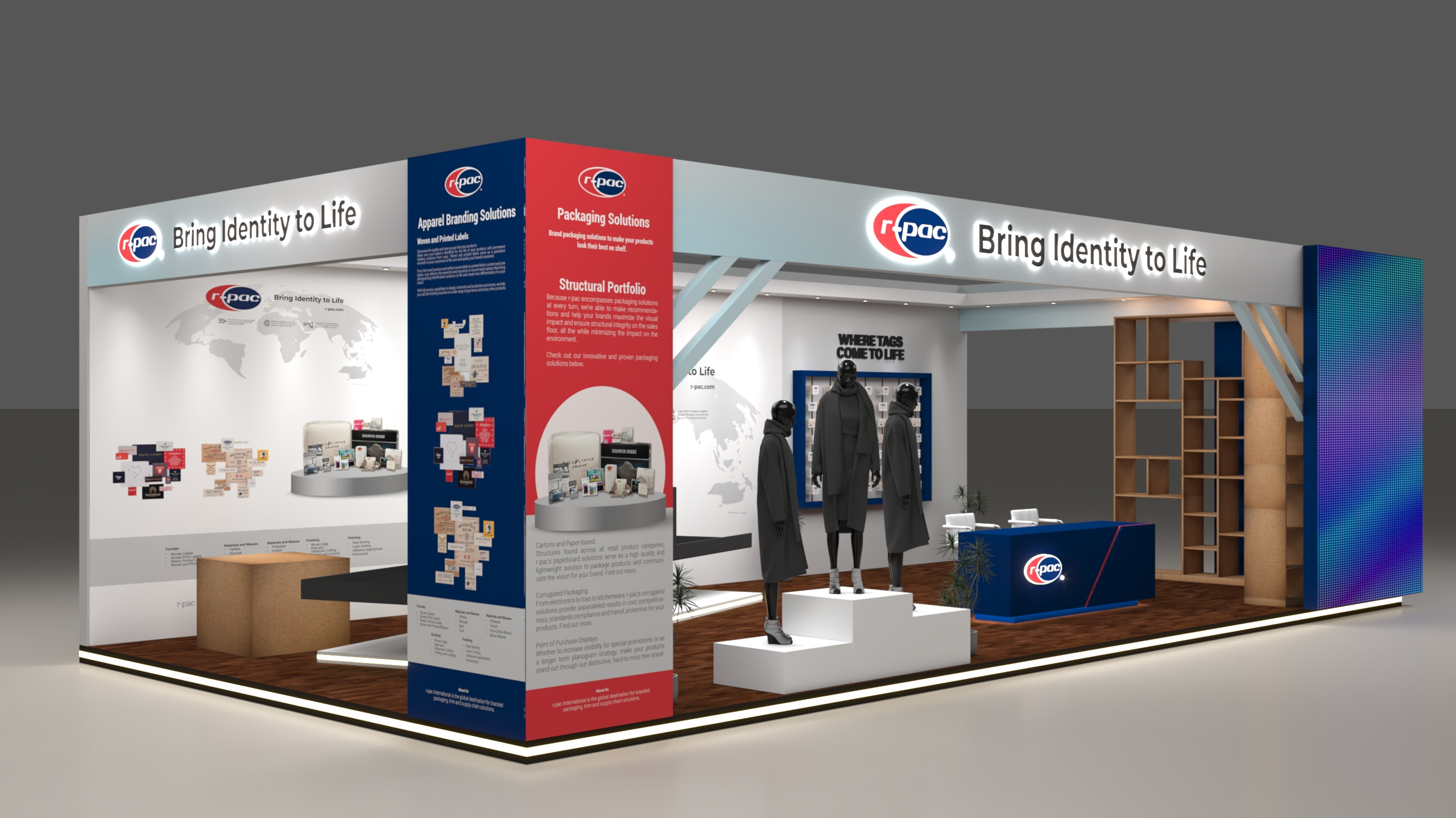 R-PAC Exihibition Stall Design by Abdul Mannan on Dribbble