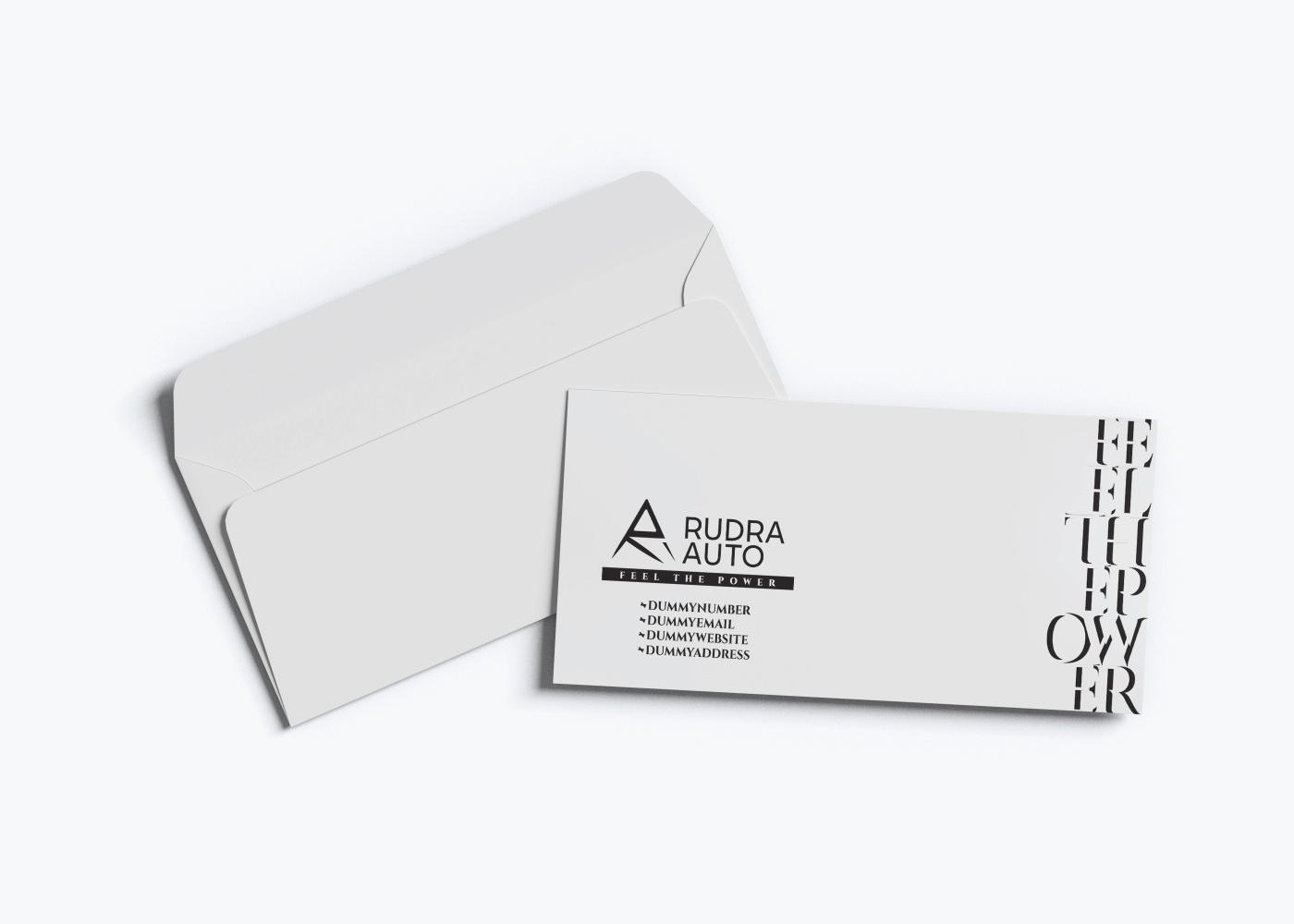 Concept Based logo design for Rudra Auto by Zain Ahmed Kamal on Dribbble