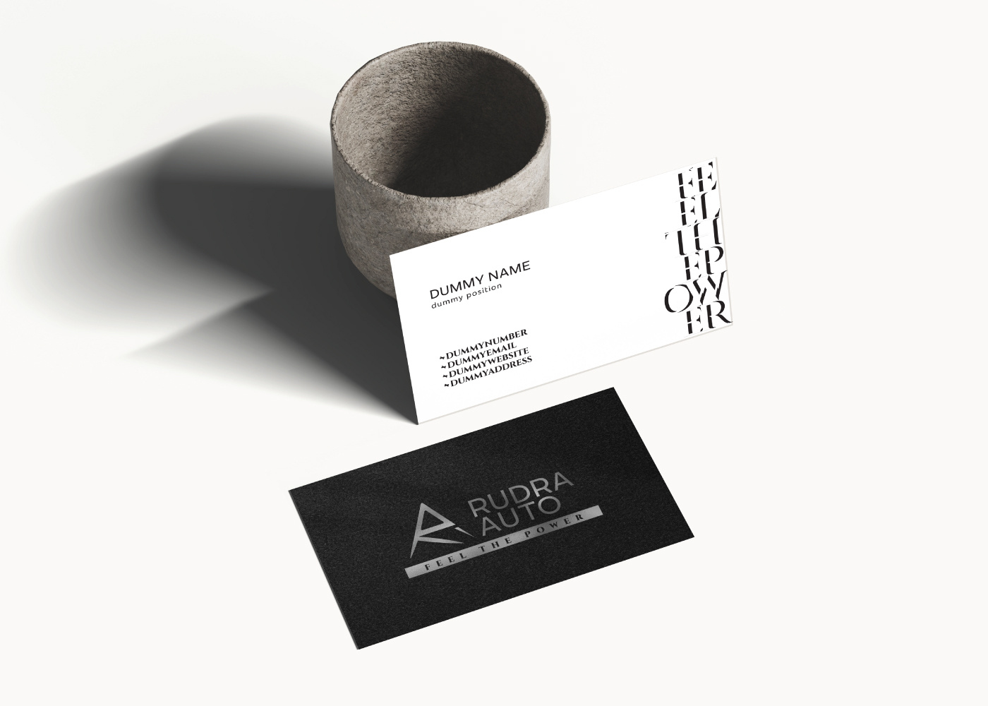 Concept Based logo design for Rudra Auto by Zain Ahmed Kamal on Dribbble