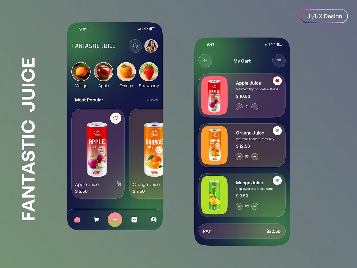 Browse thousands of Juice App images for design inspiration | Dribbble