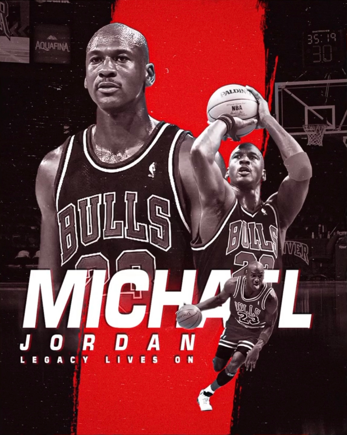 Michael Jordan Basketball Player Poster Design. by Anayat Haque Khan on ...