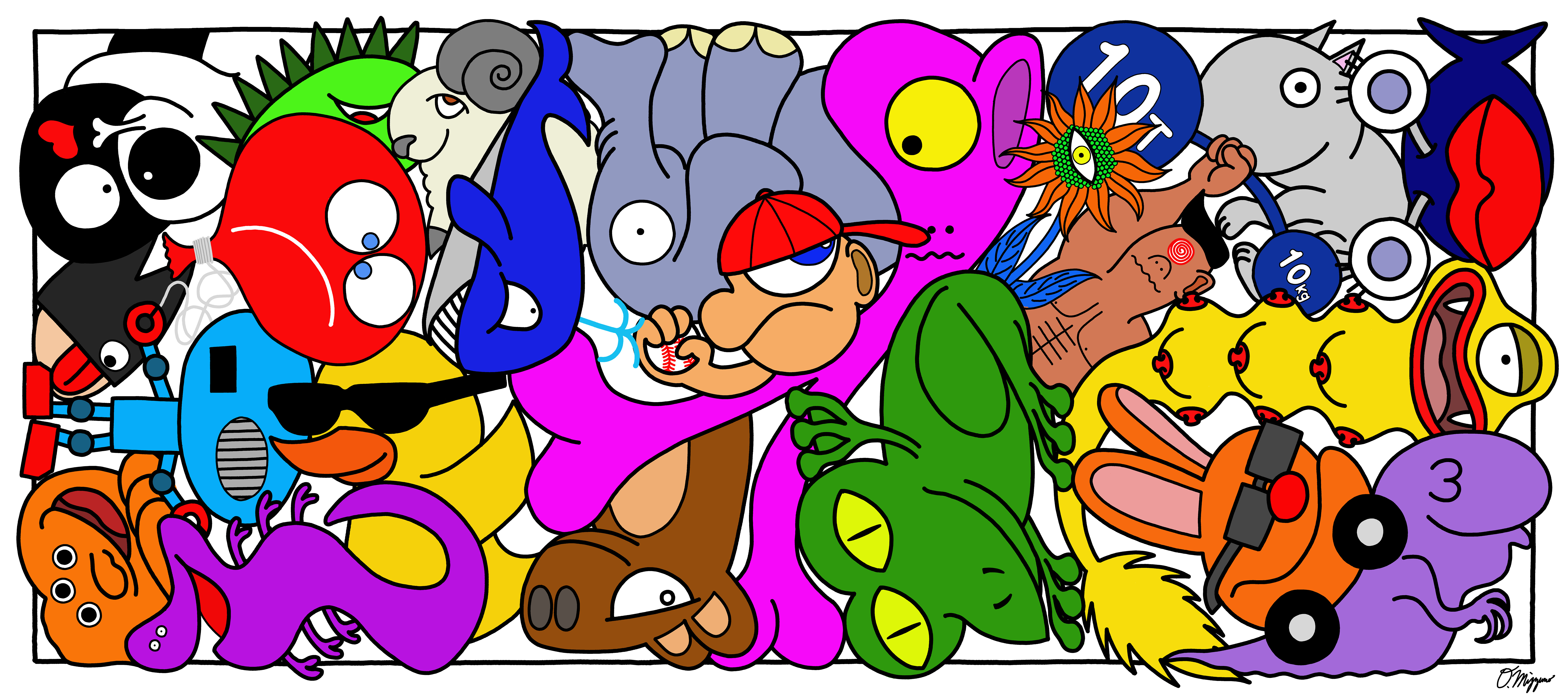 Everyday Fun Day by Osi "OC" Mizzuno on Dribbble