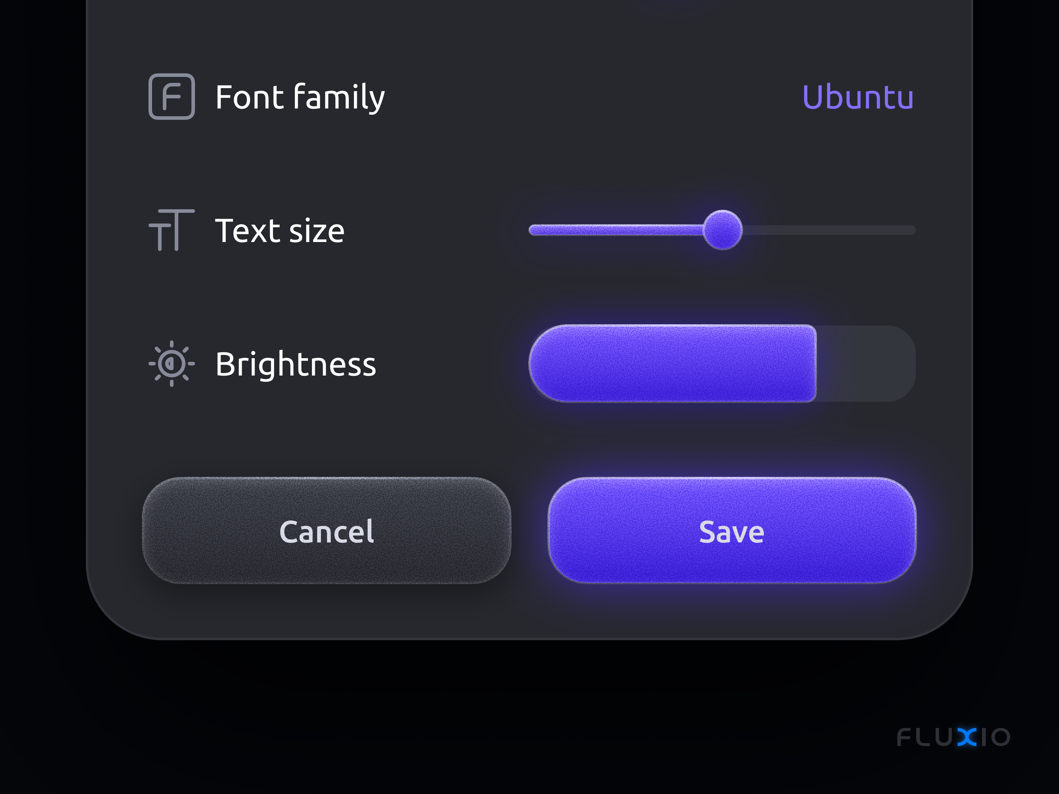 Preference UI by Mehran Malekpour on Dribbble