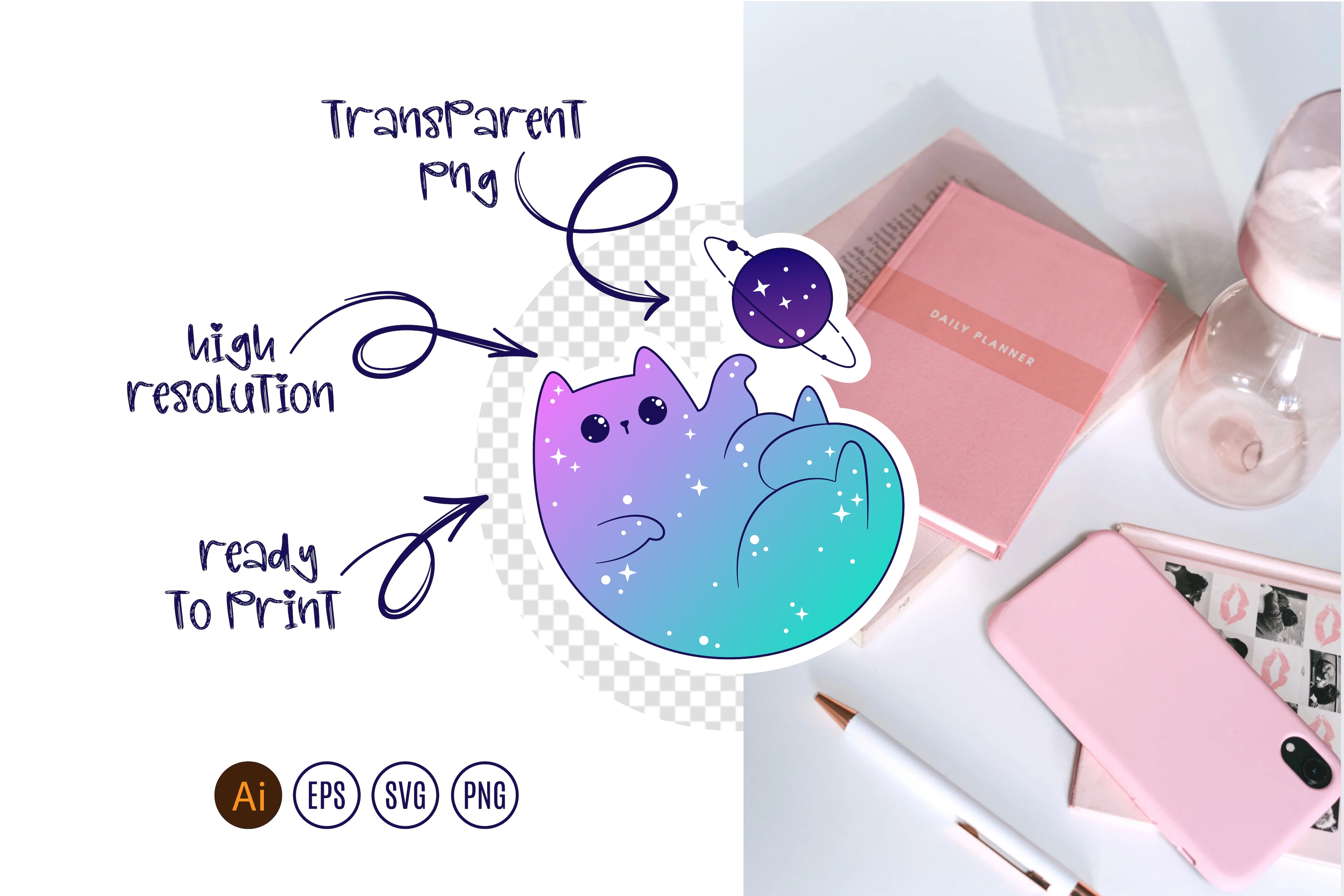 Vector Stickers Cute Design by Nika K. | Dribbble